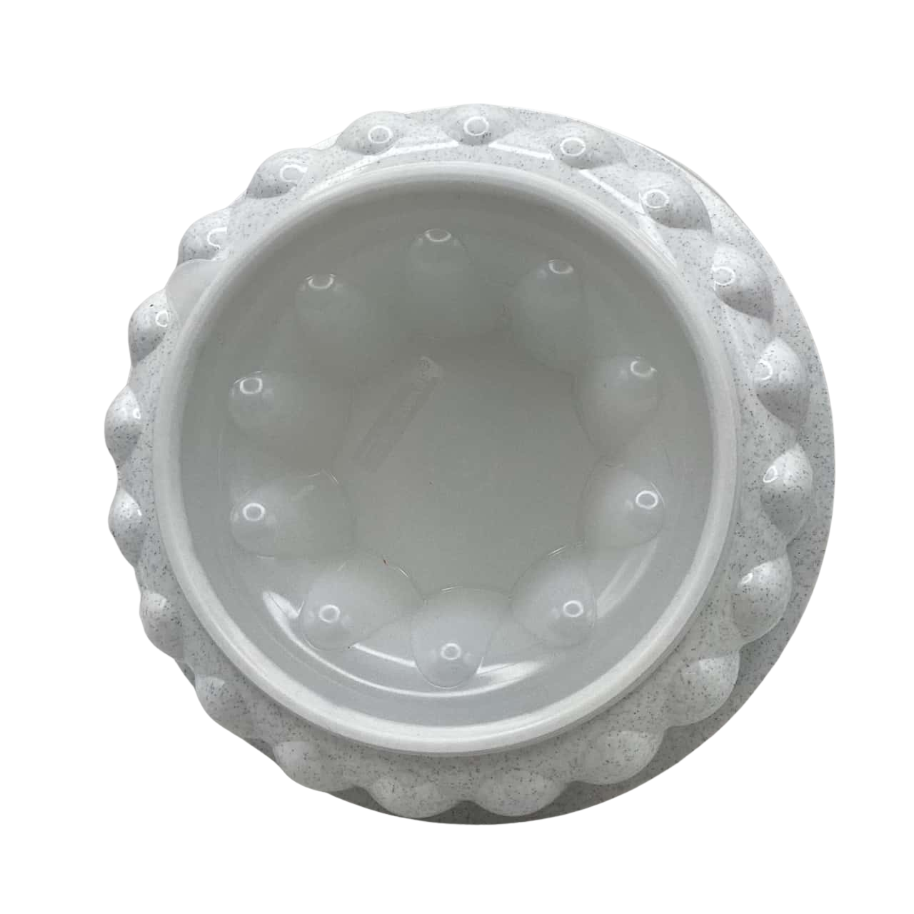 Vintage Tupperware Jel-Ring 3 Piece Jello Mold Set - Speckled BRICA 2(s)