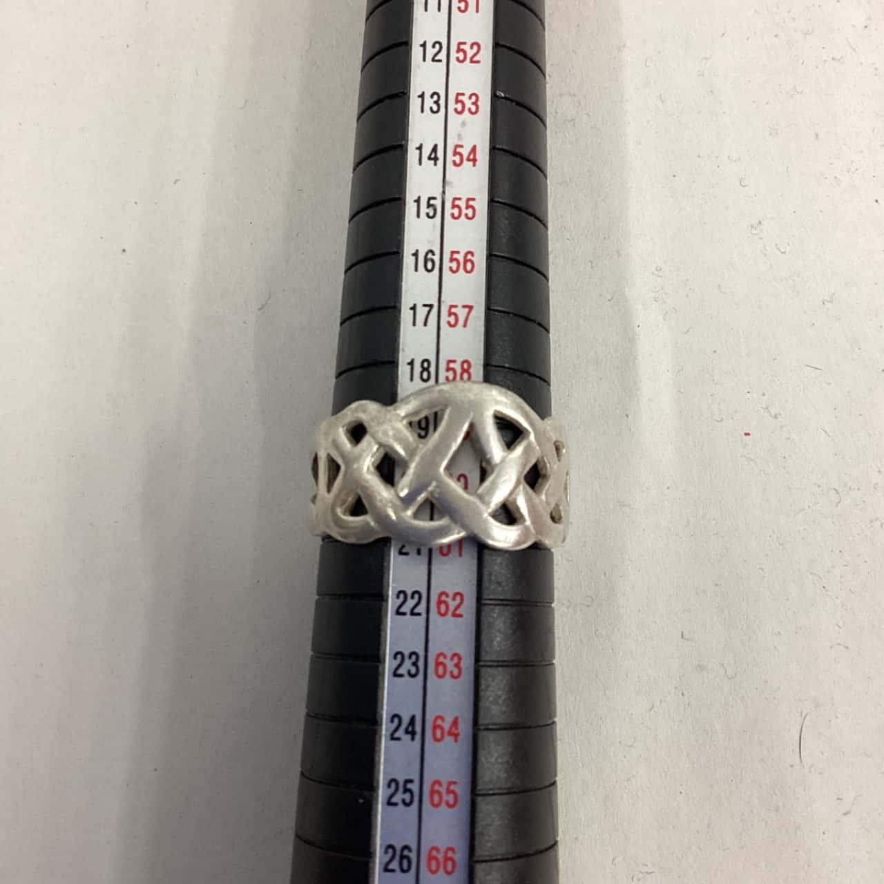 Vintage Womens Ring Sterling Silver Celtic Knot (Stamped 925)