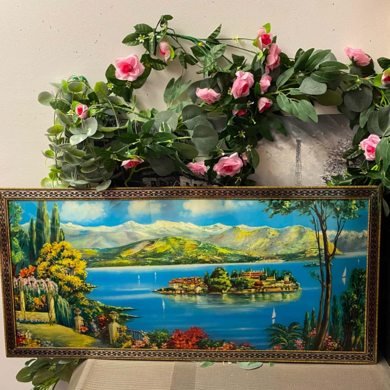 Vintage “realism” landscape scene. (s)