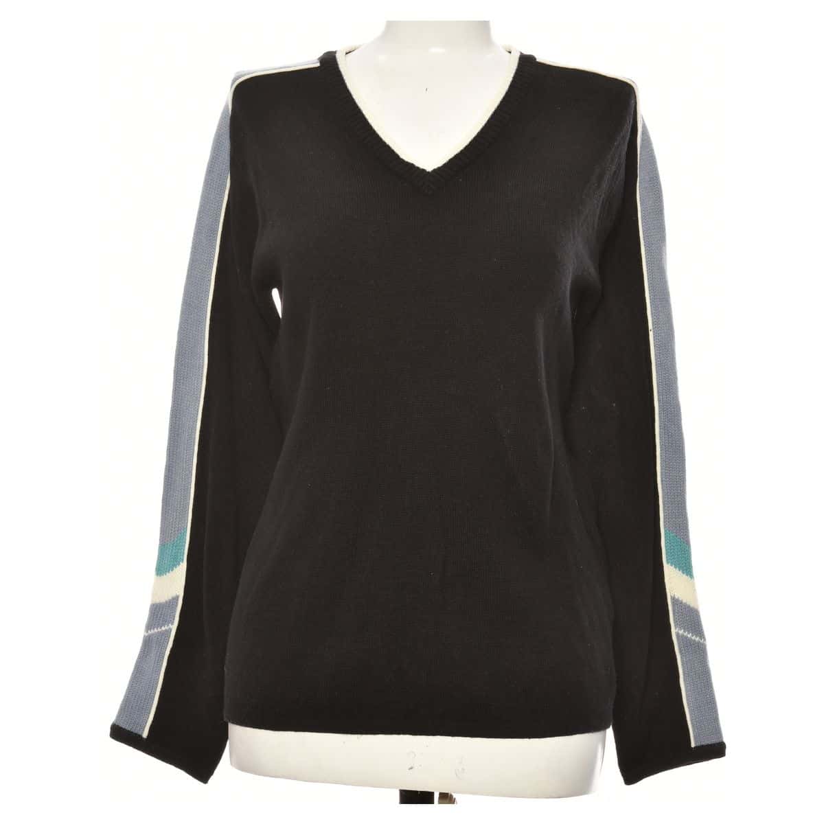 UnionBay Womens Size XL Knit Jumper Black (s)