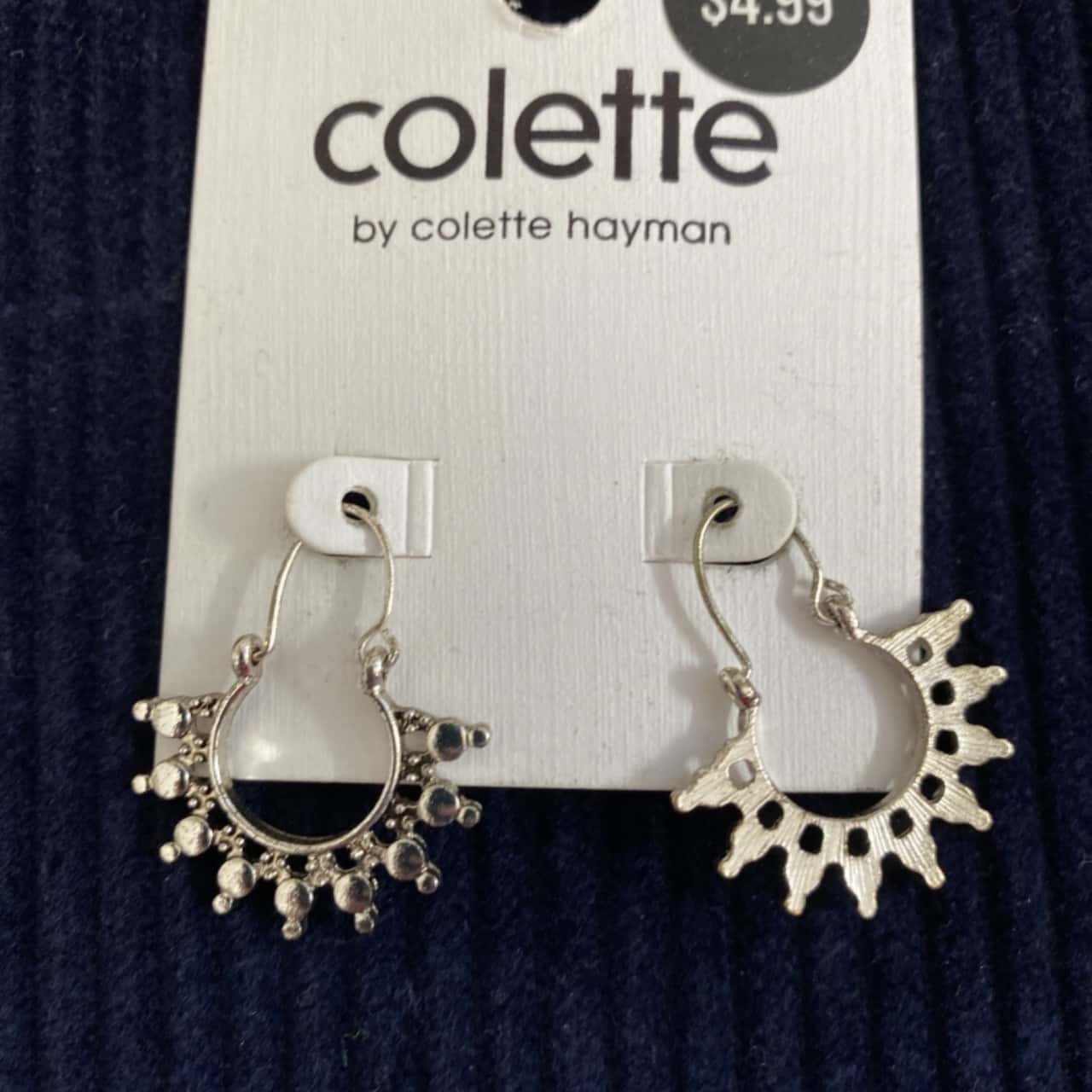 Colette Hayman silver earrings (s)