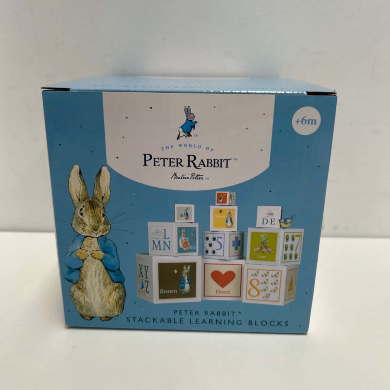 NEW - Peter Rabbit Stackable Building Blocks (s)