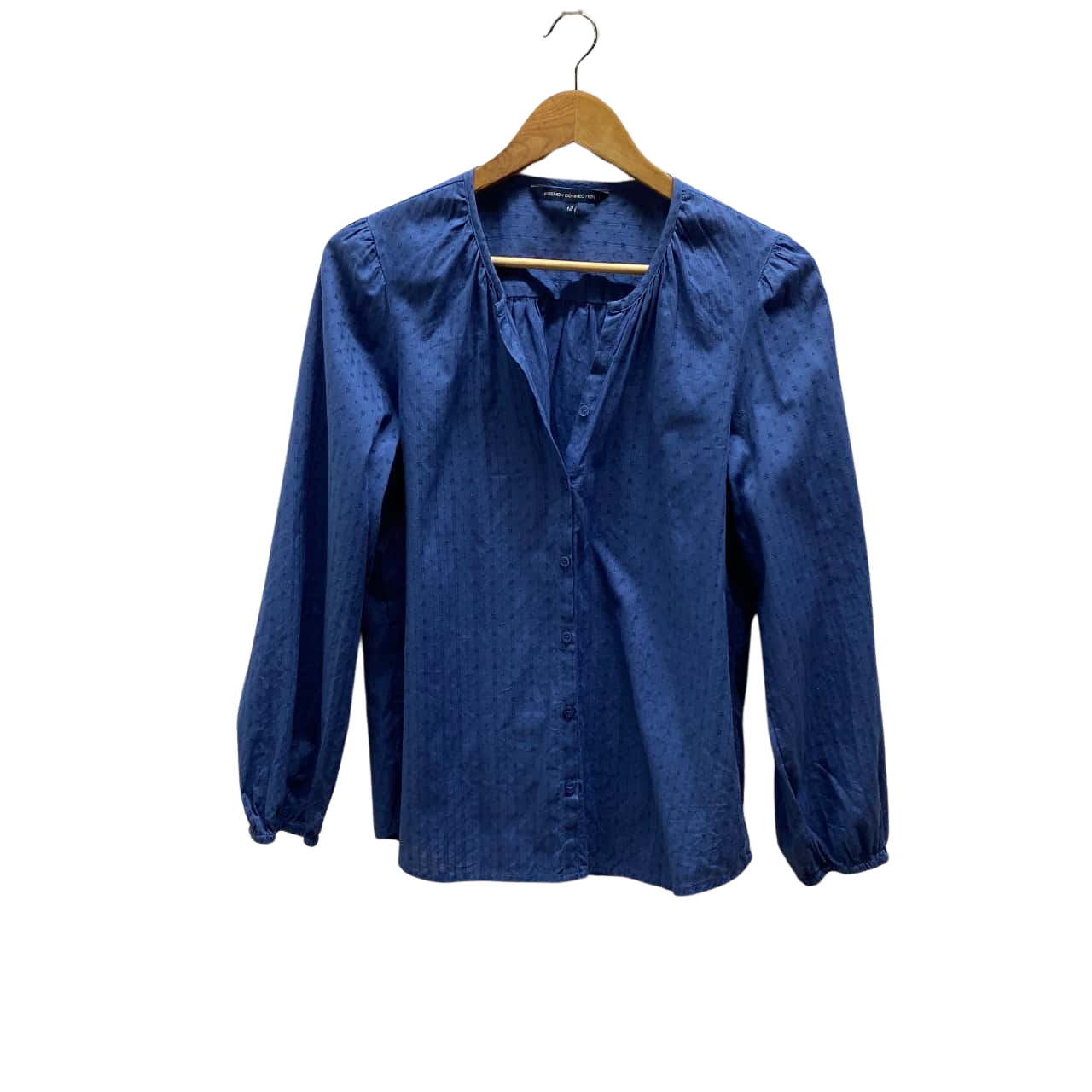 French Connection Womens Blue Shirt