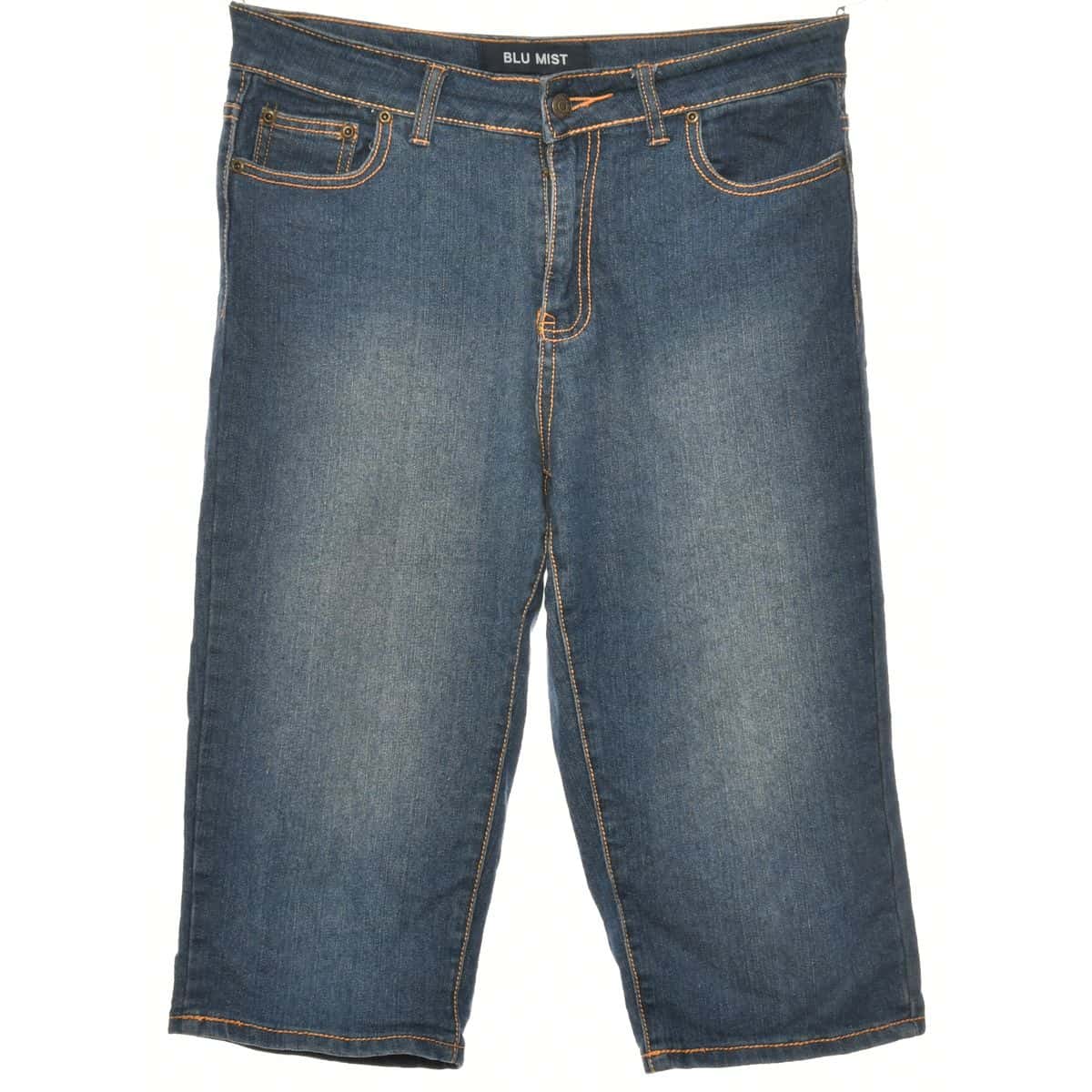 Blu Mist Womens Size S Cropped Blue Jeans