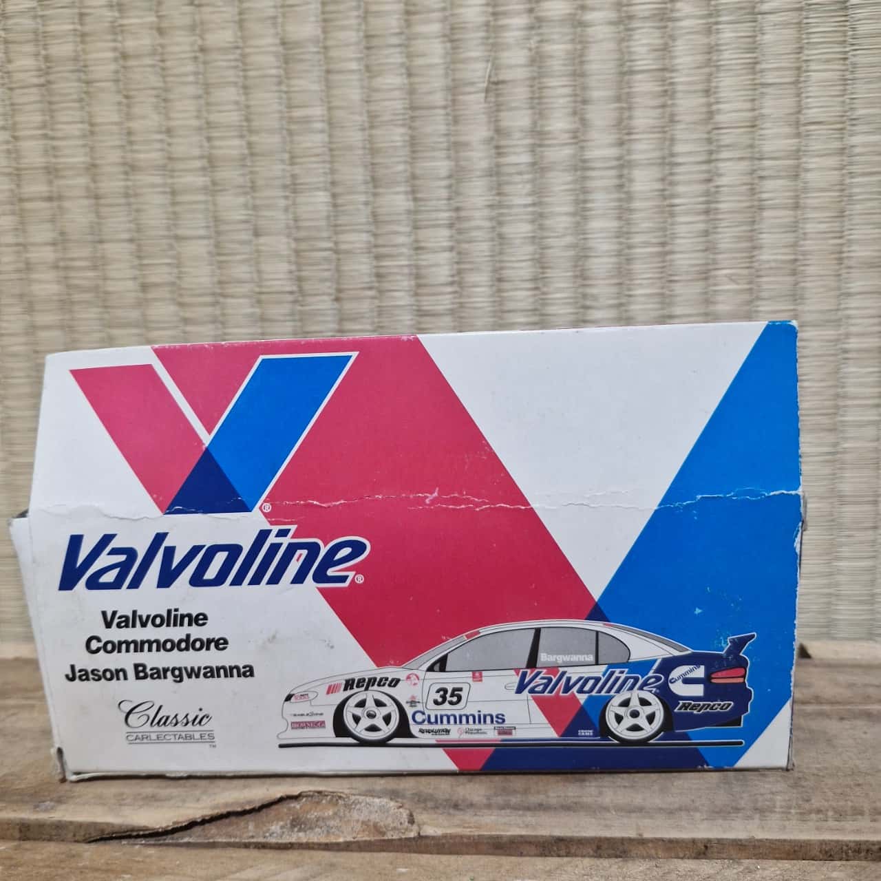 Valvoline commodore Jason bargwanna classic collectable (s)