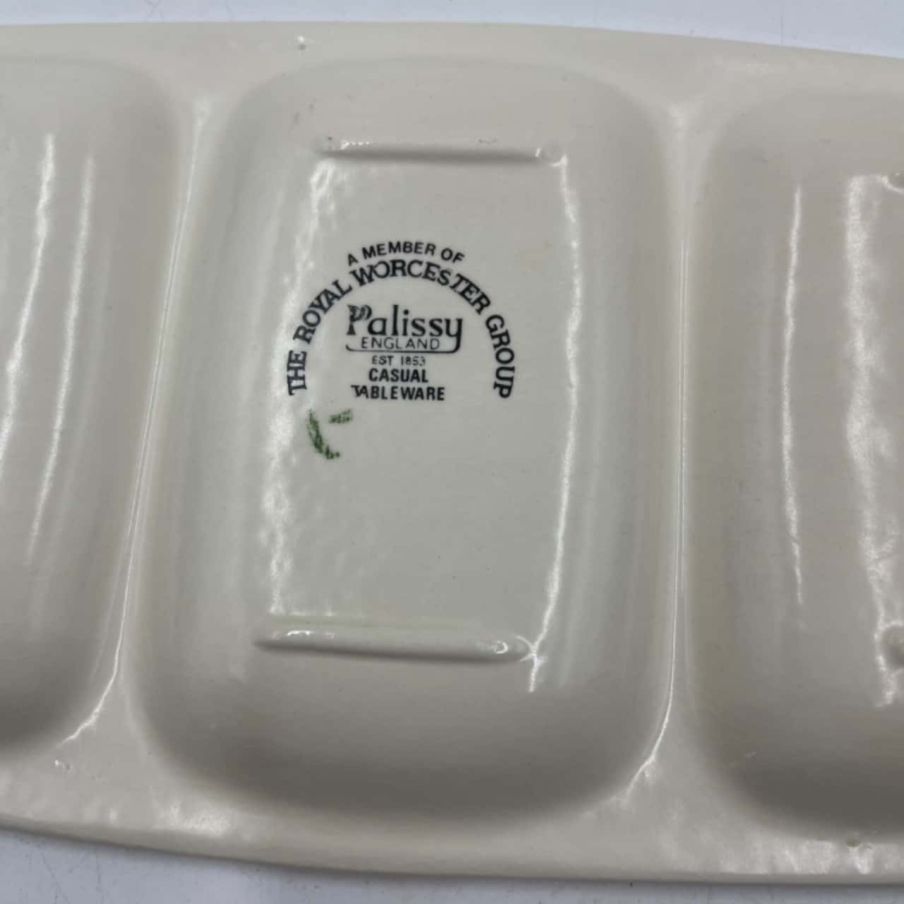 Vintage Royal Worcester Group Palissy England 3 section platter serving ...