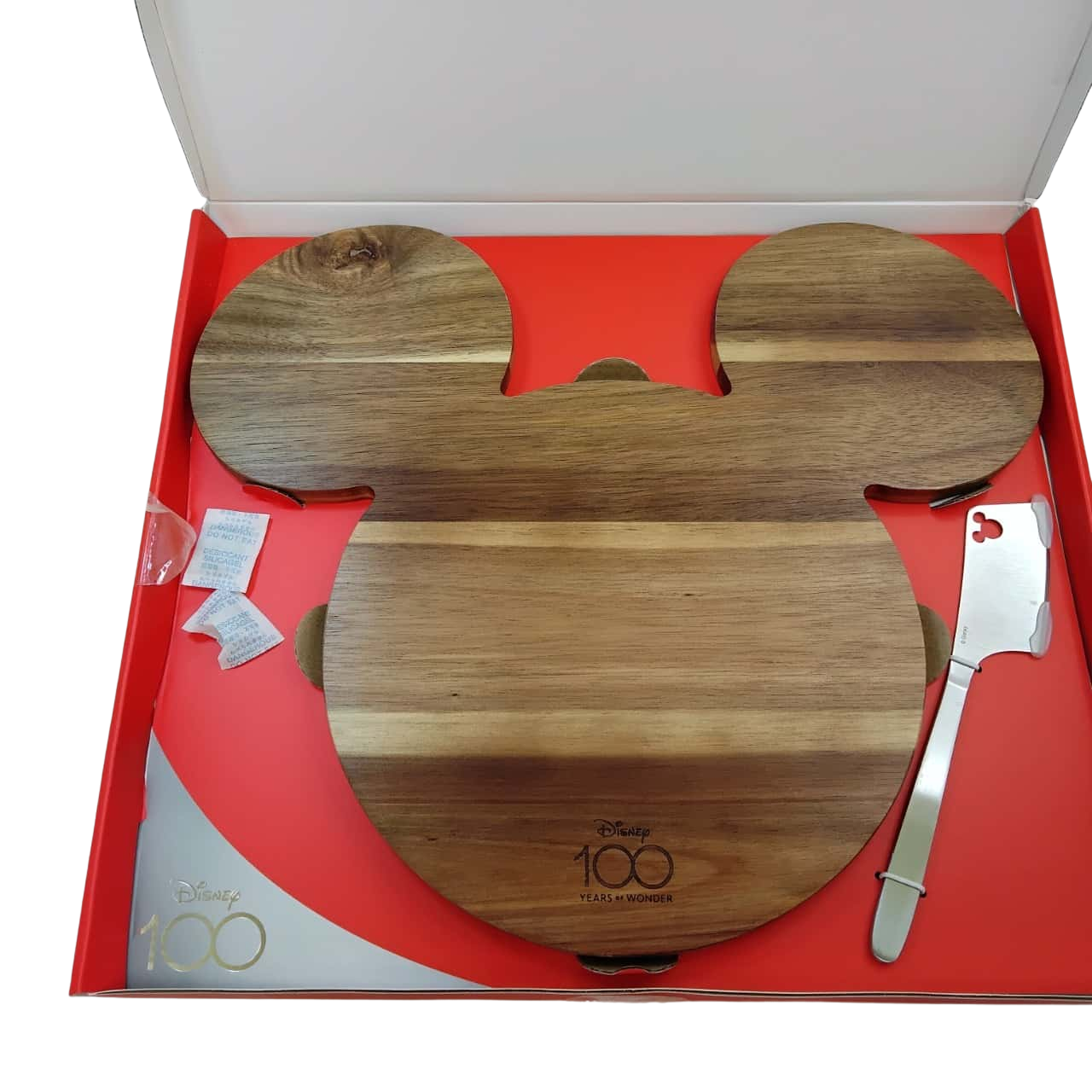 Mickey Mouse Head Wooden Cheese Board(s)