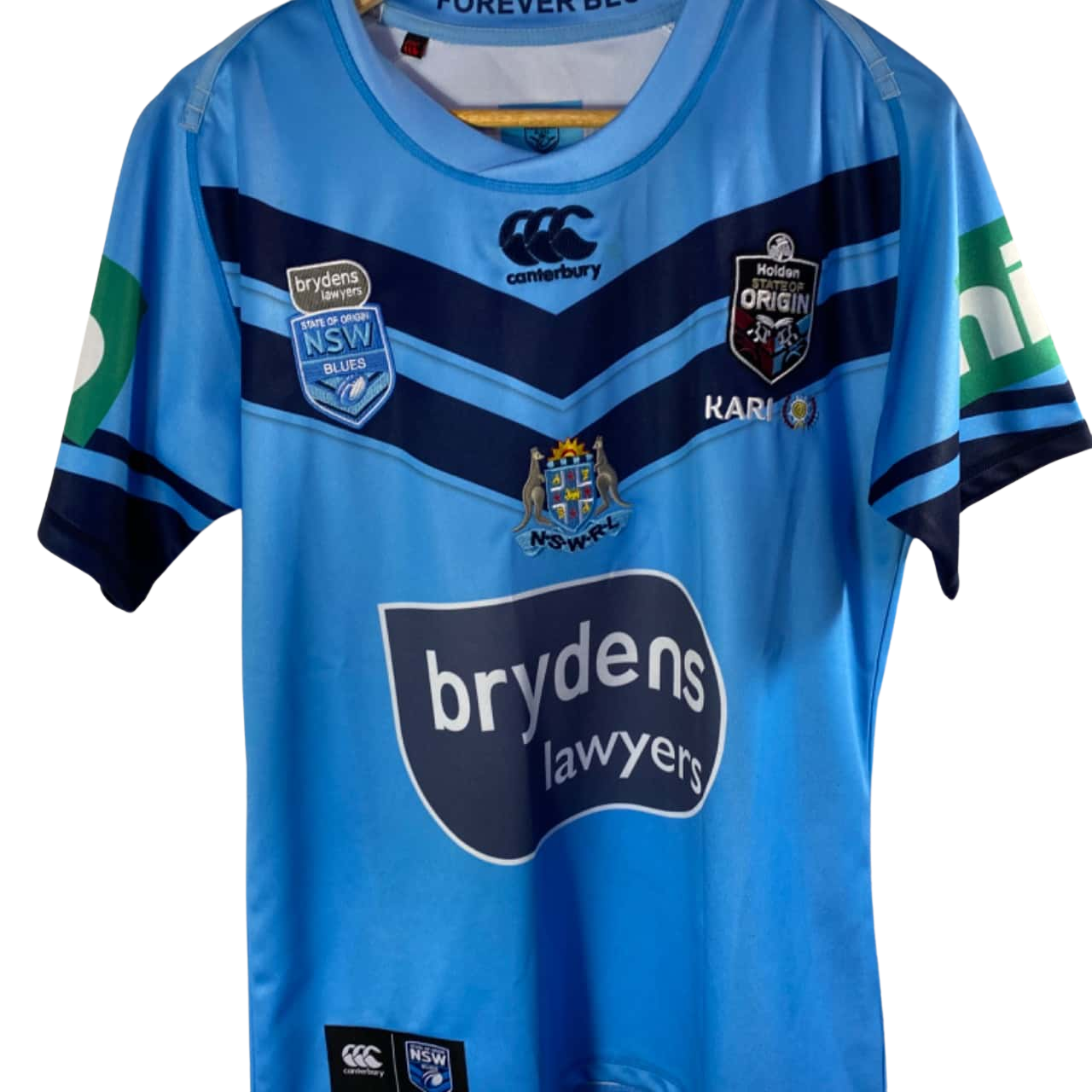 Canterbury Mens Origin Blues Jersey Size S Blue