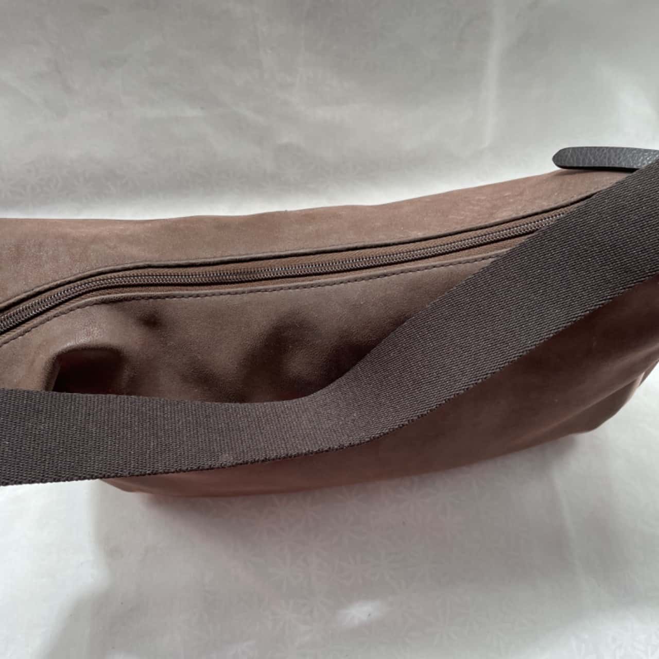 Esprit Womens Cross Body Bag Brown / White Brand New with Tags