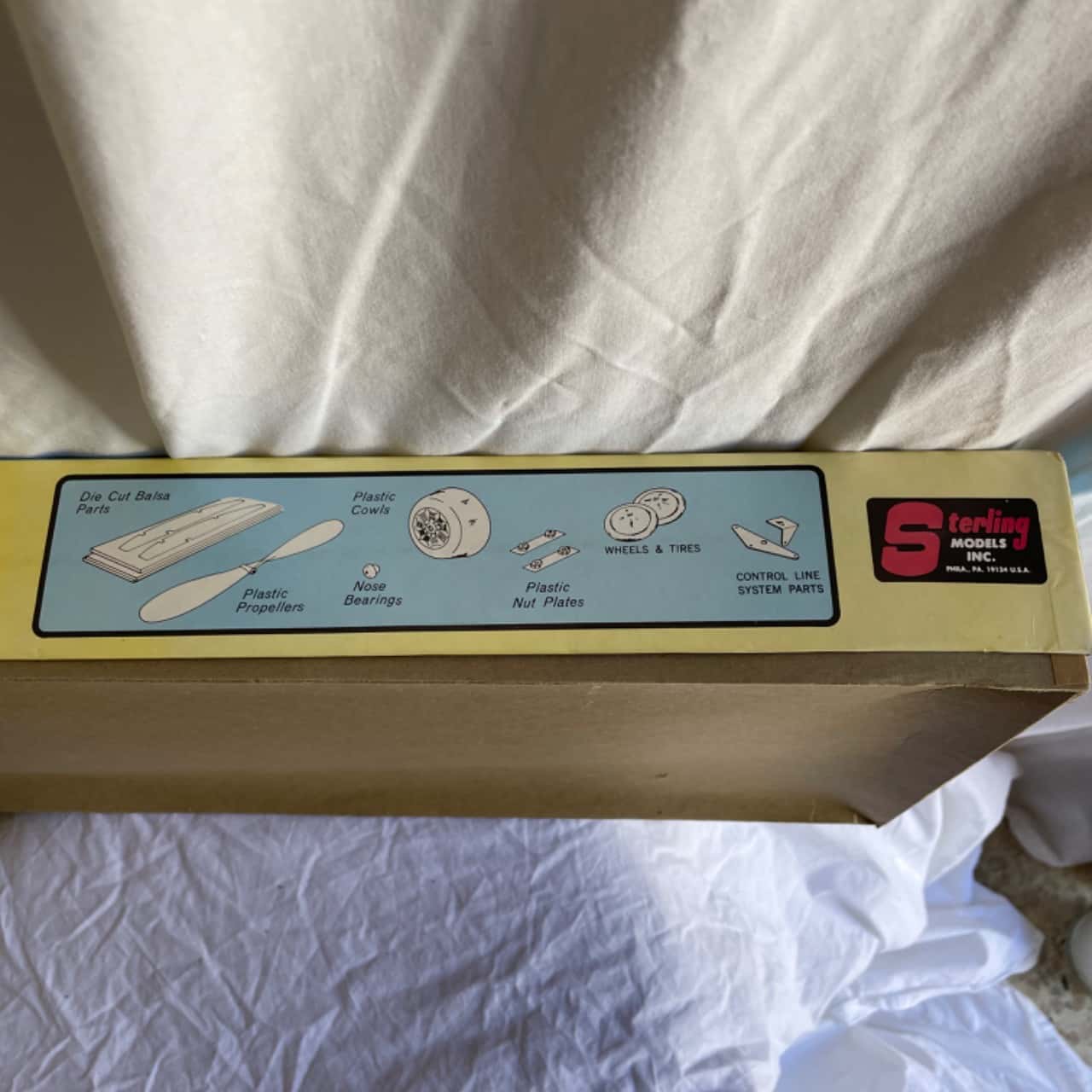 VINTAGE 70's Sterling Models Boeing B17 G Flying Fortress Balsa Wood Kit(s)