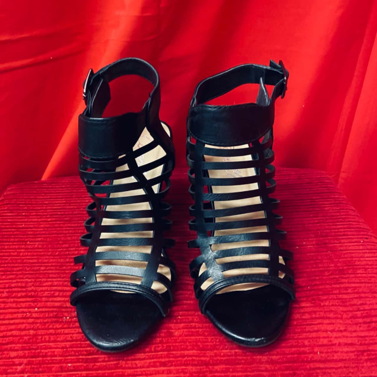 Corelli Womens Size 8 Black Lucie Dress Sandal(s)