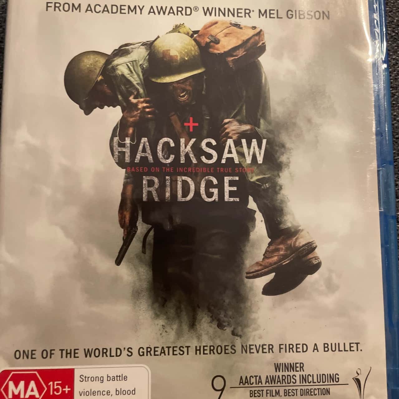 Hacksaw Ridge Blu-Ray DVD(s)