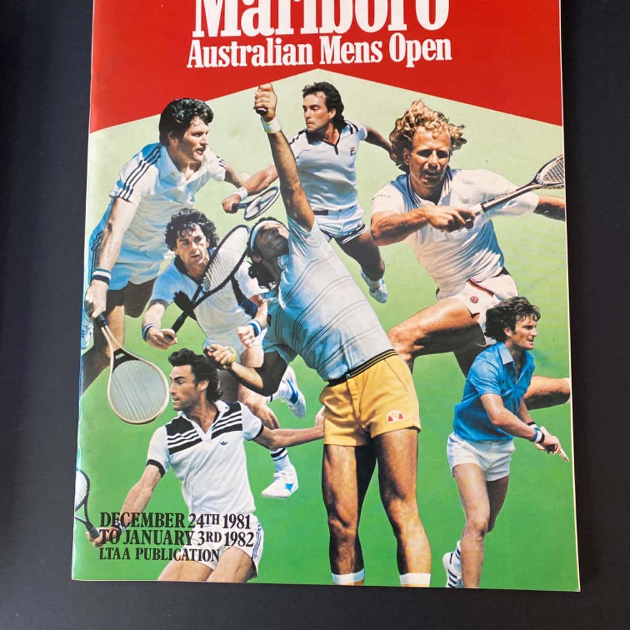 17 x Tennis Magazines including Australian Open & Davis Cup from the 1980's & 1990's
