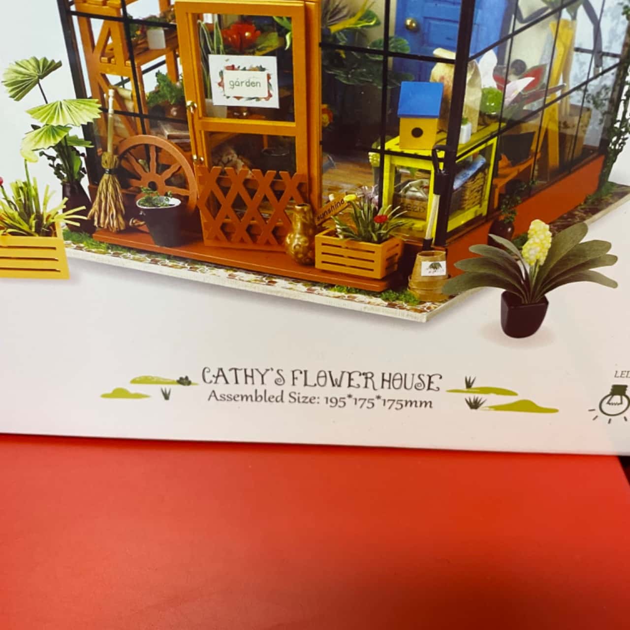 Rolife DIY Cathy Flower House Mini House Kit Multicoloured NEW (s)