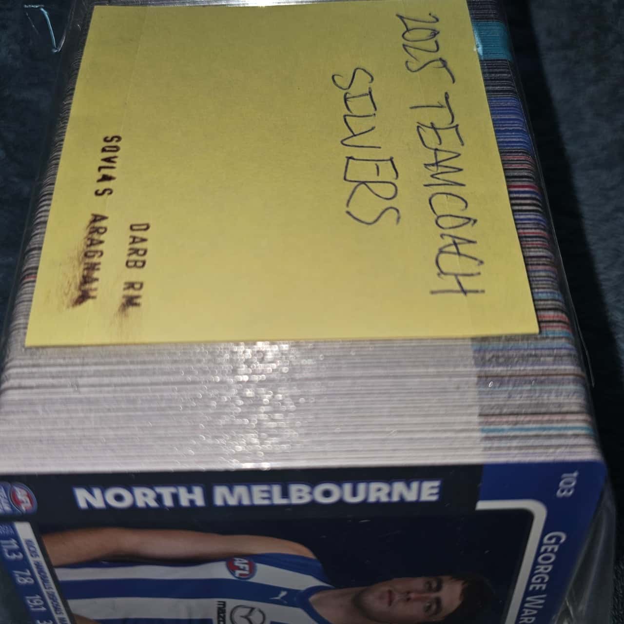 AFL Footy Cards Teamcoach Silvers 2025 (b30)(s)