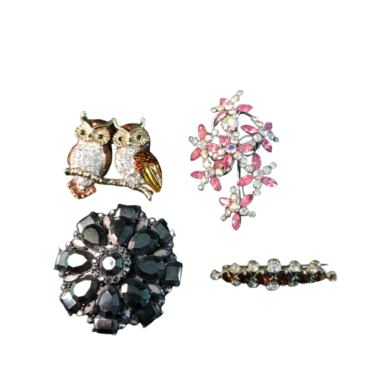 Womens vintage Brooch collection Multicoloured (s)