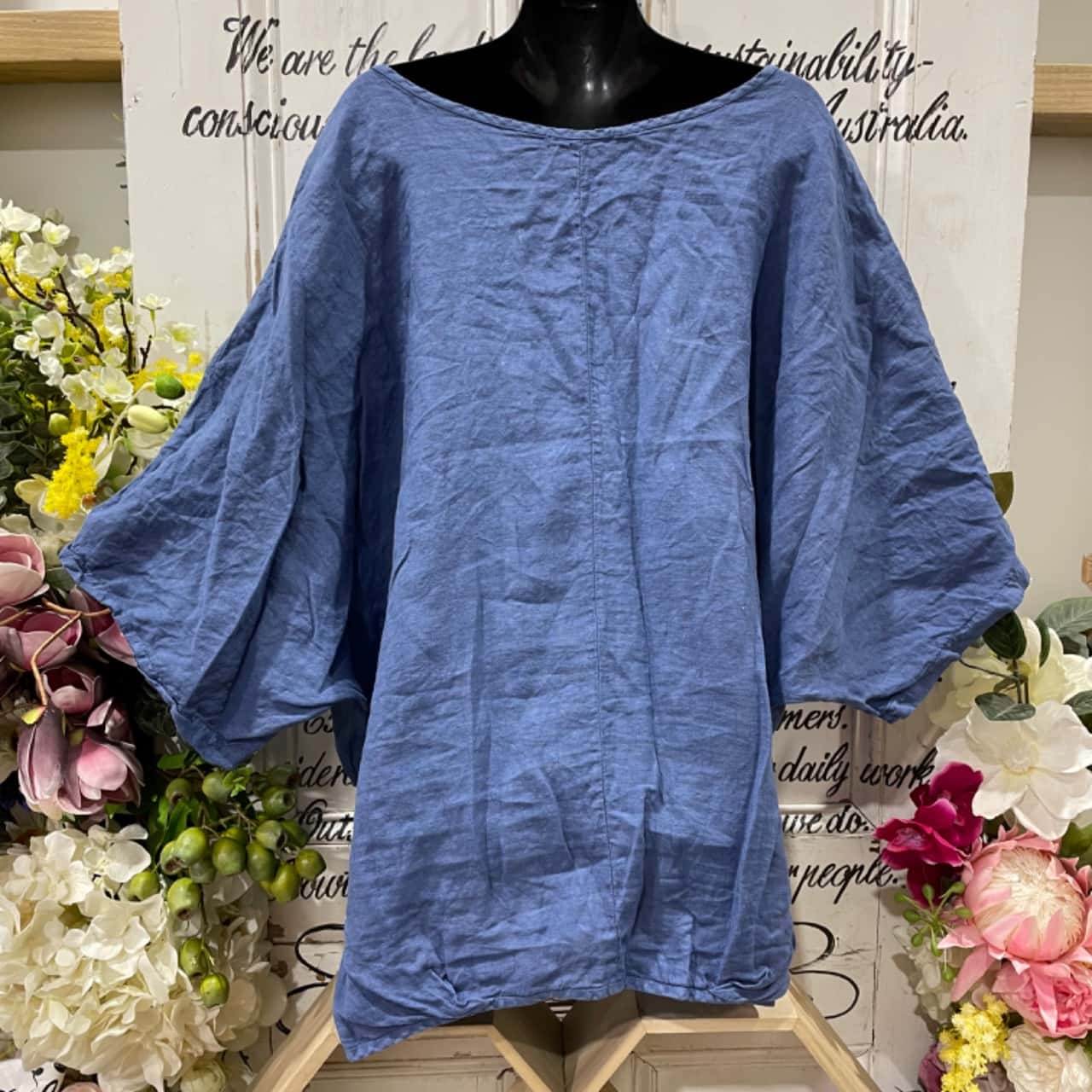 100% LINEN!! MADE IN ITALY!! GENISON STYLE BRAND!! Womens Size XL ...