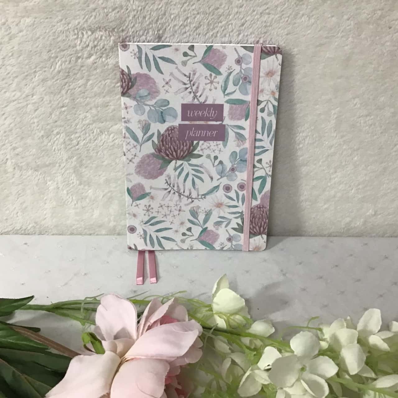 Native Flowers Pattern Weekly Planner (new)(s)