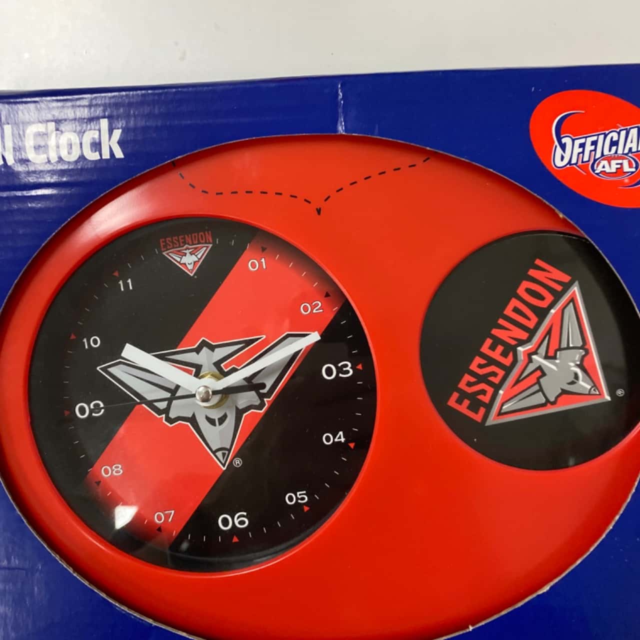 Essendon bombers wall clock(s)