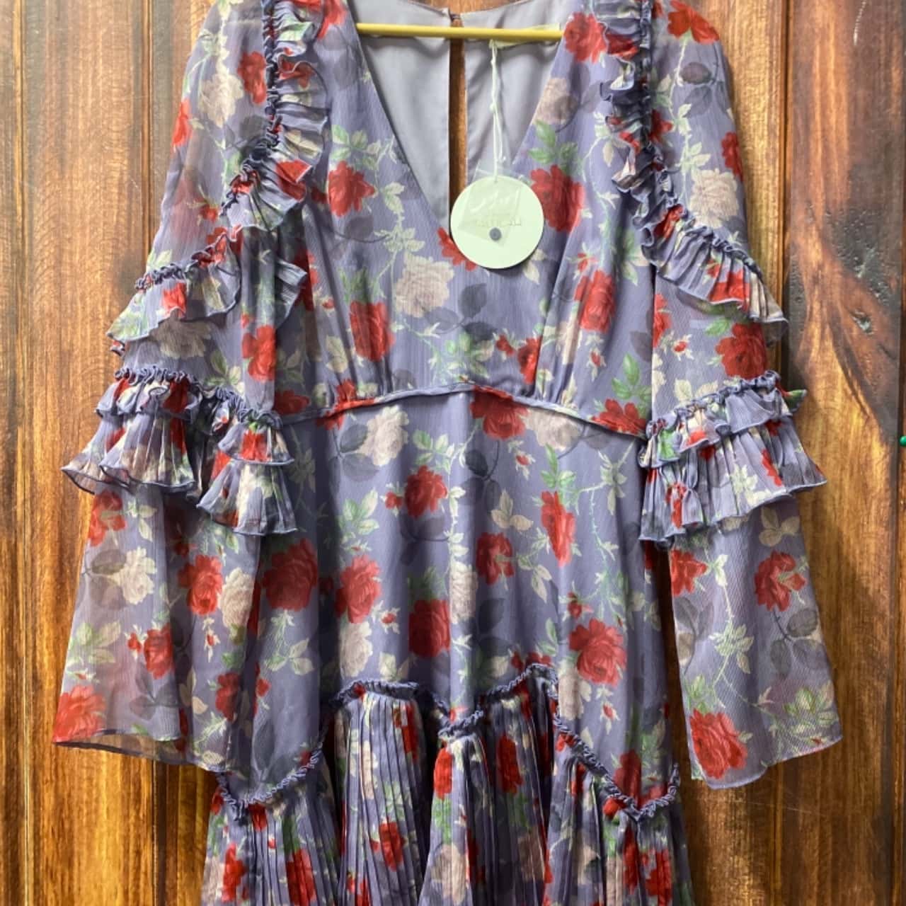 Talulah Size M Floral / Purple dress new