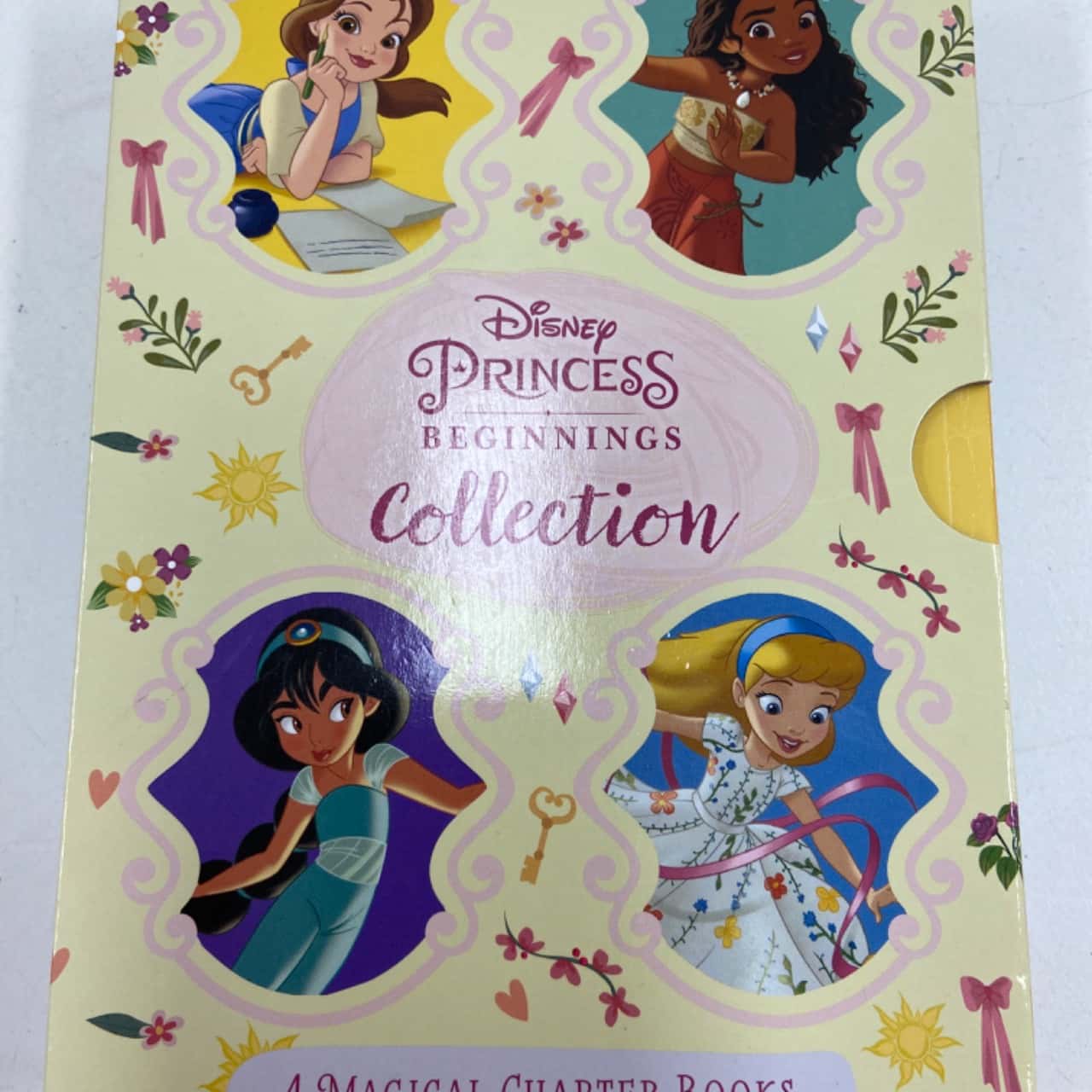 Disney Princess beginnings collection , 4 books in a hardcover sleeve (s)