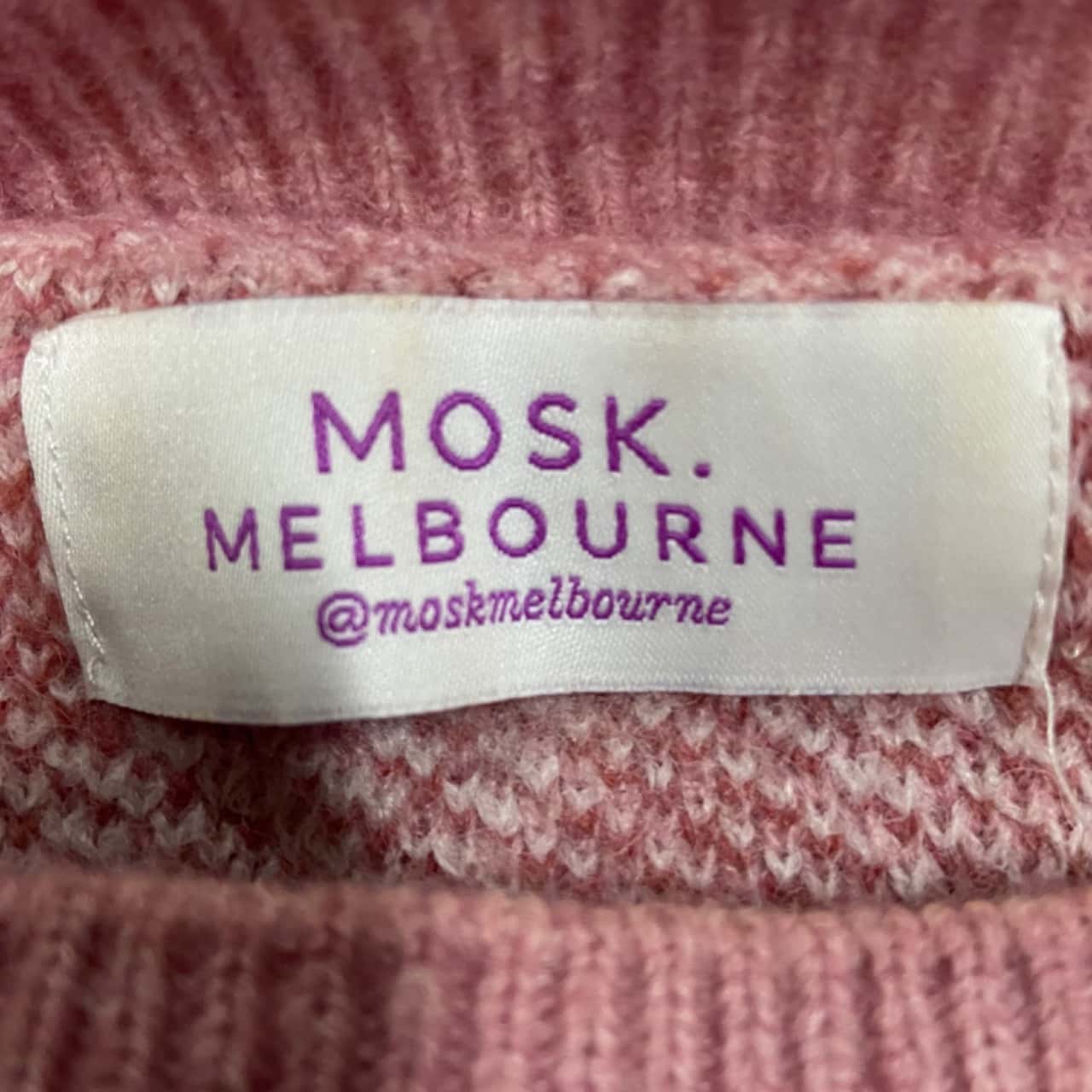 Mosk Melbourne Pink Hearts Knit(s)