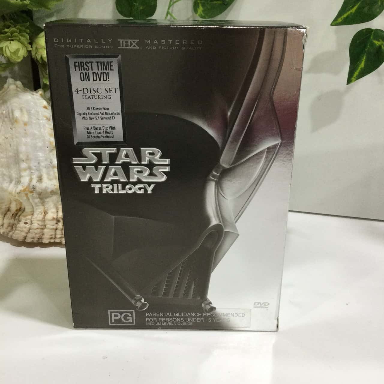 Star Wars Trilogy 4 x Disc Set