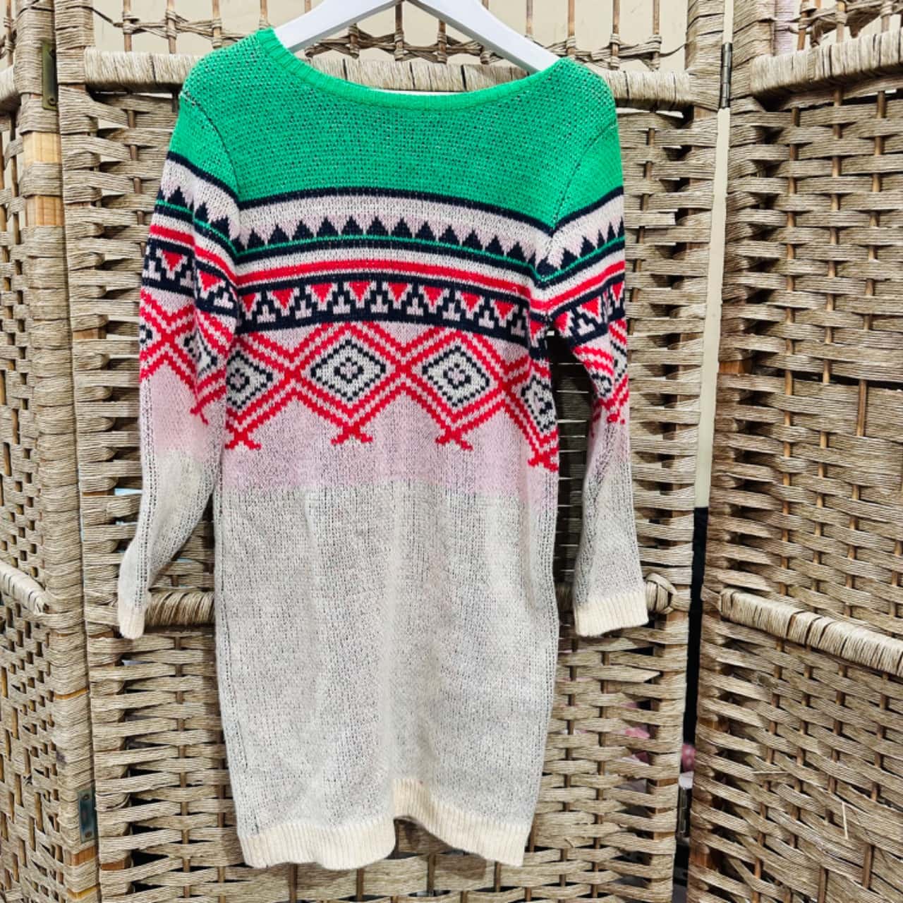 Country Road Kids Matching Aztec Patterned Jumpers Size 05 New With Tags(s)