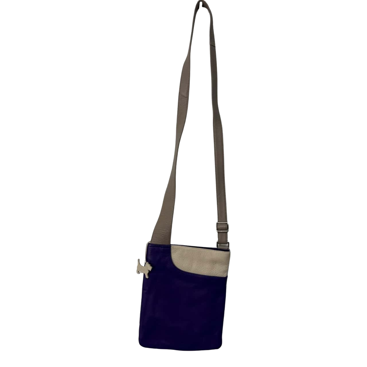 Radley London Cross Body Bag Beige / Purple (s)