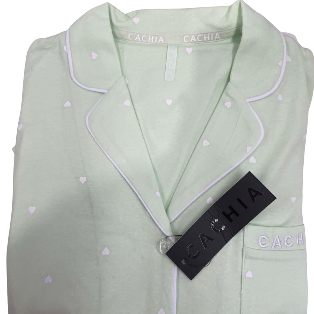 Cachia Womens Pyjamas. Mint Green.Size 10. 3 pieces.(s)