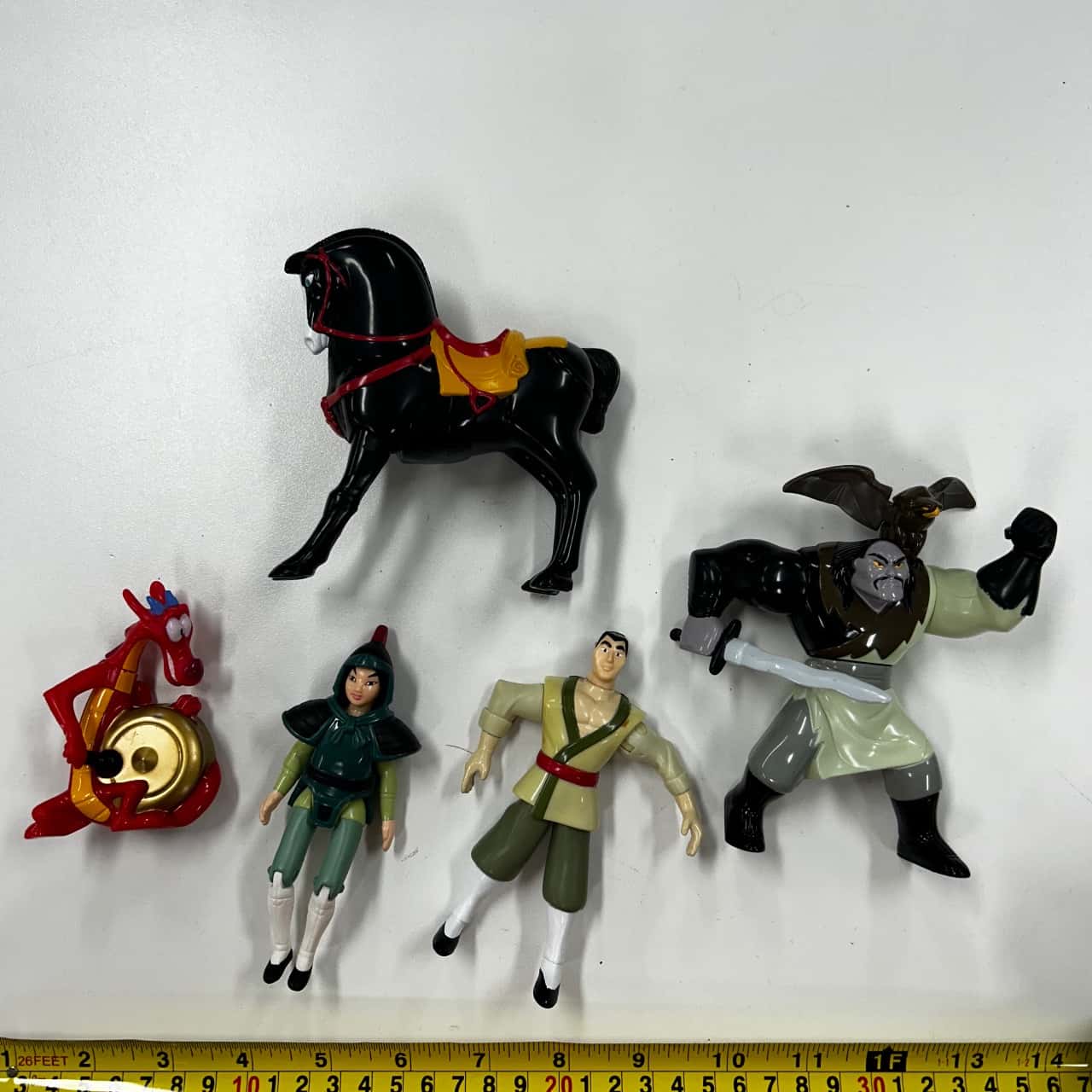 Mulan figurines