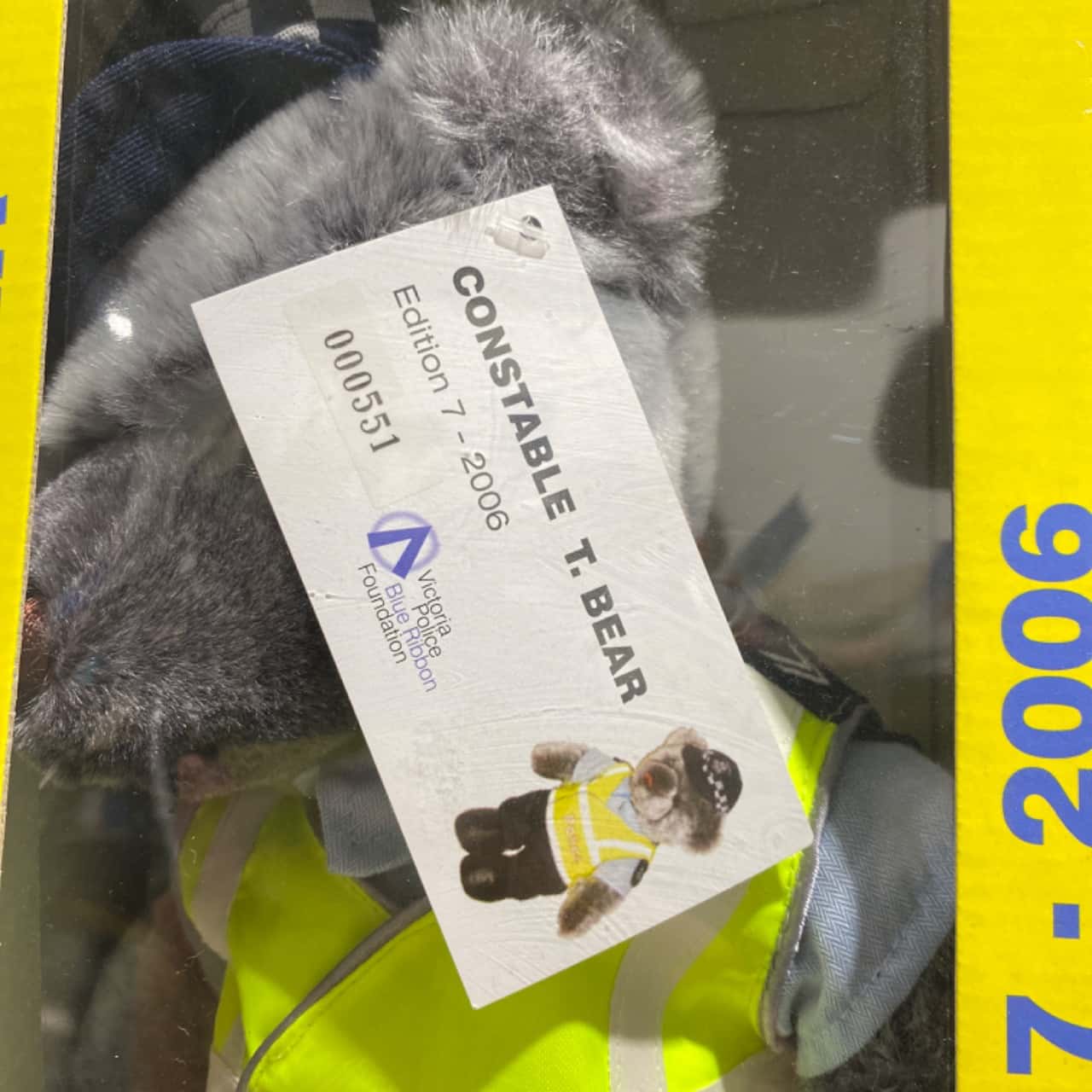 Collectable constable T. Bear Edition 7 - 2006