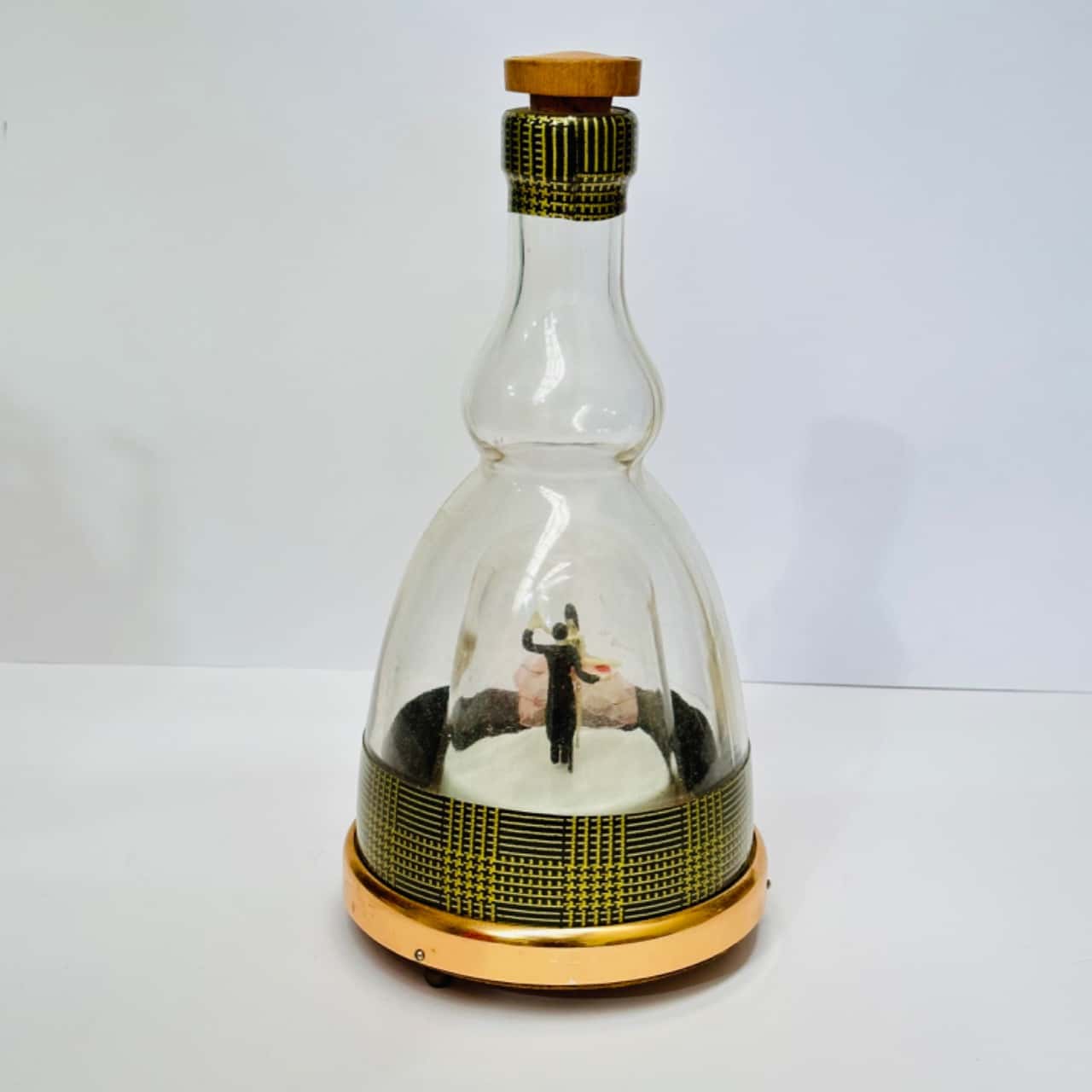 VINTAGE Musical Decanter in Box 1950s(s)