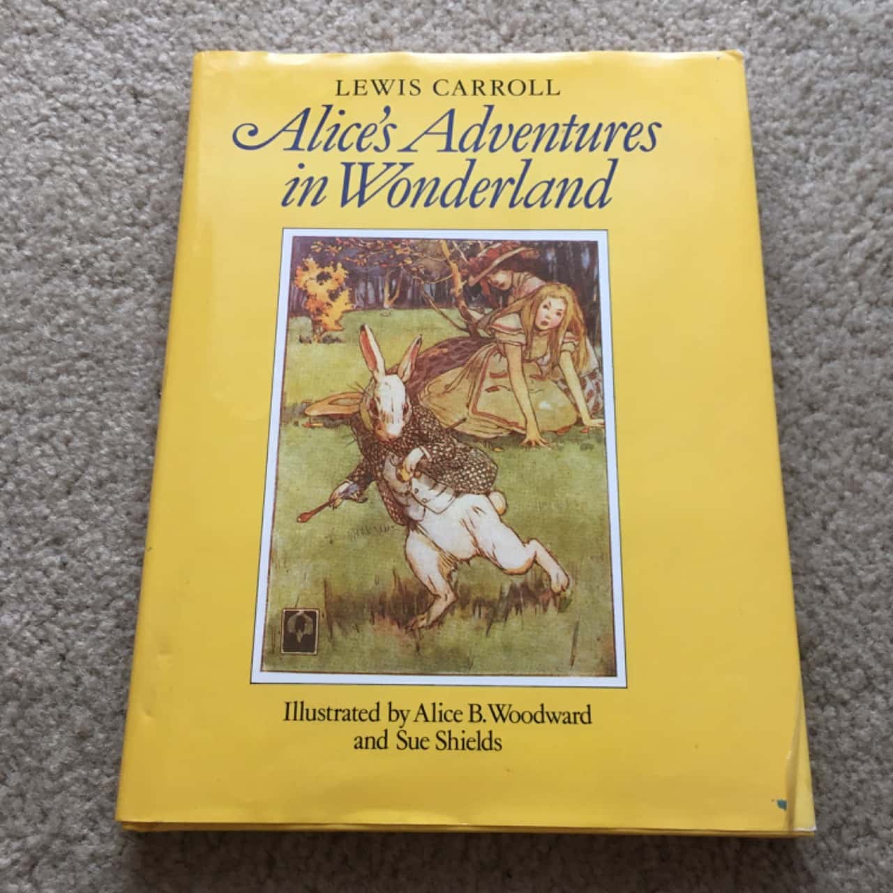 Alice's Adventures in Wonderland - Book by Lewis Carroll, Hardback cover(s)