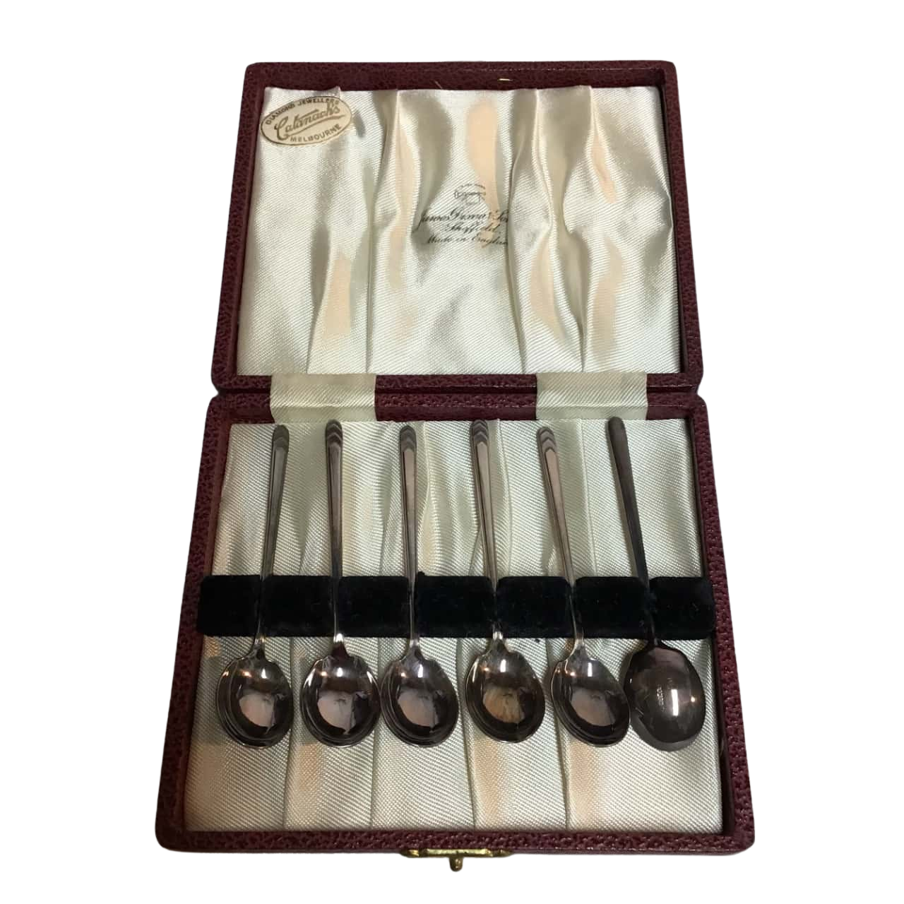 Boxed set of Sheffield Spoons(s)