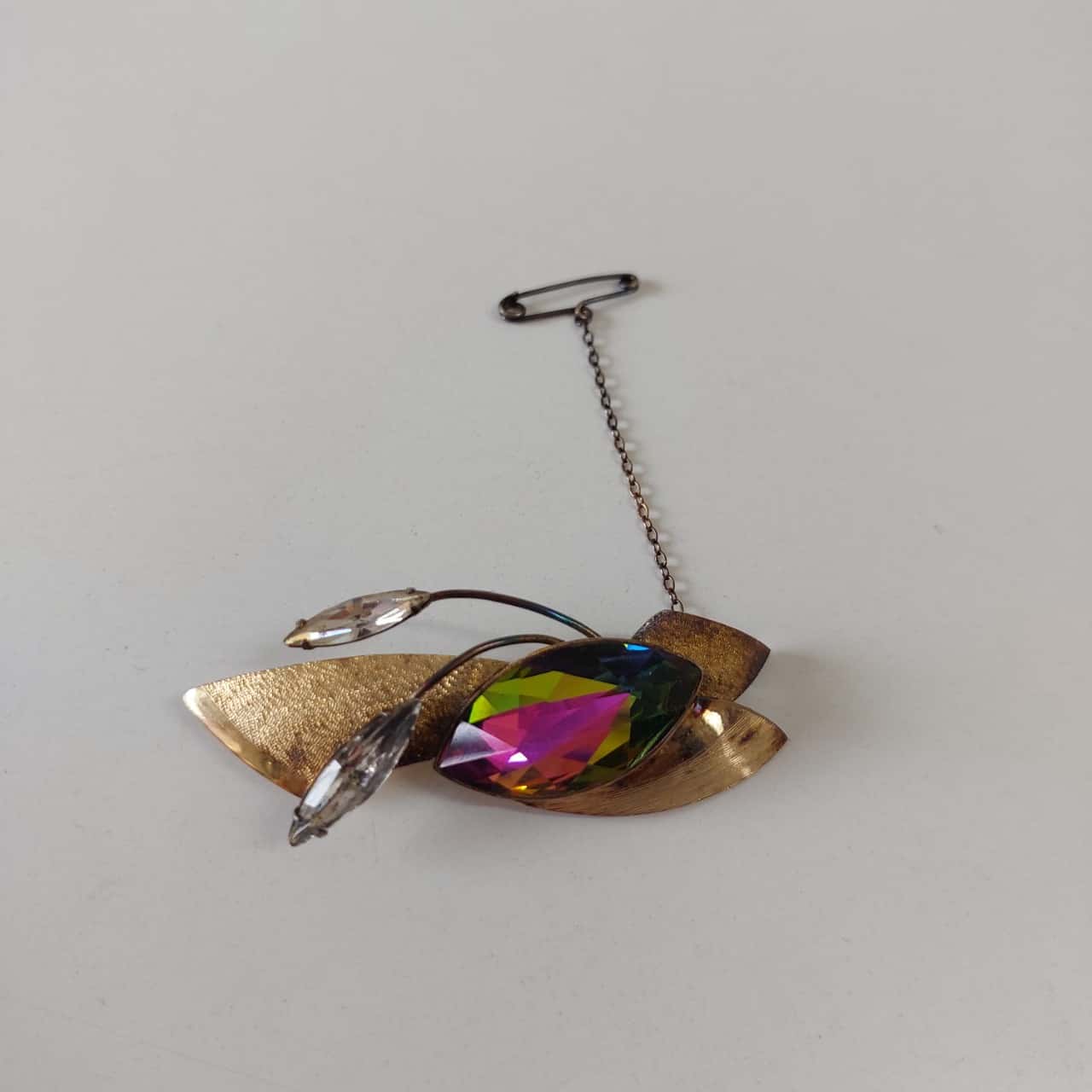 Vintage Originals Donald Simpson Brooch Retro Stones Beautiful Piece