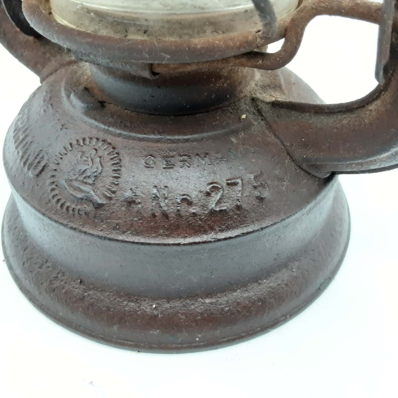 Antique Feuerhand oil hurricanes lamp, No. 275, made in Germany