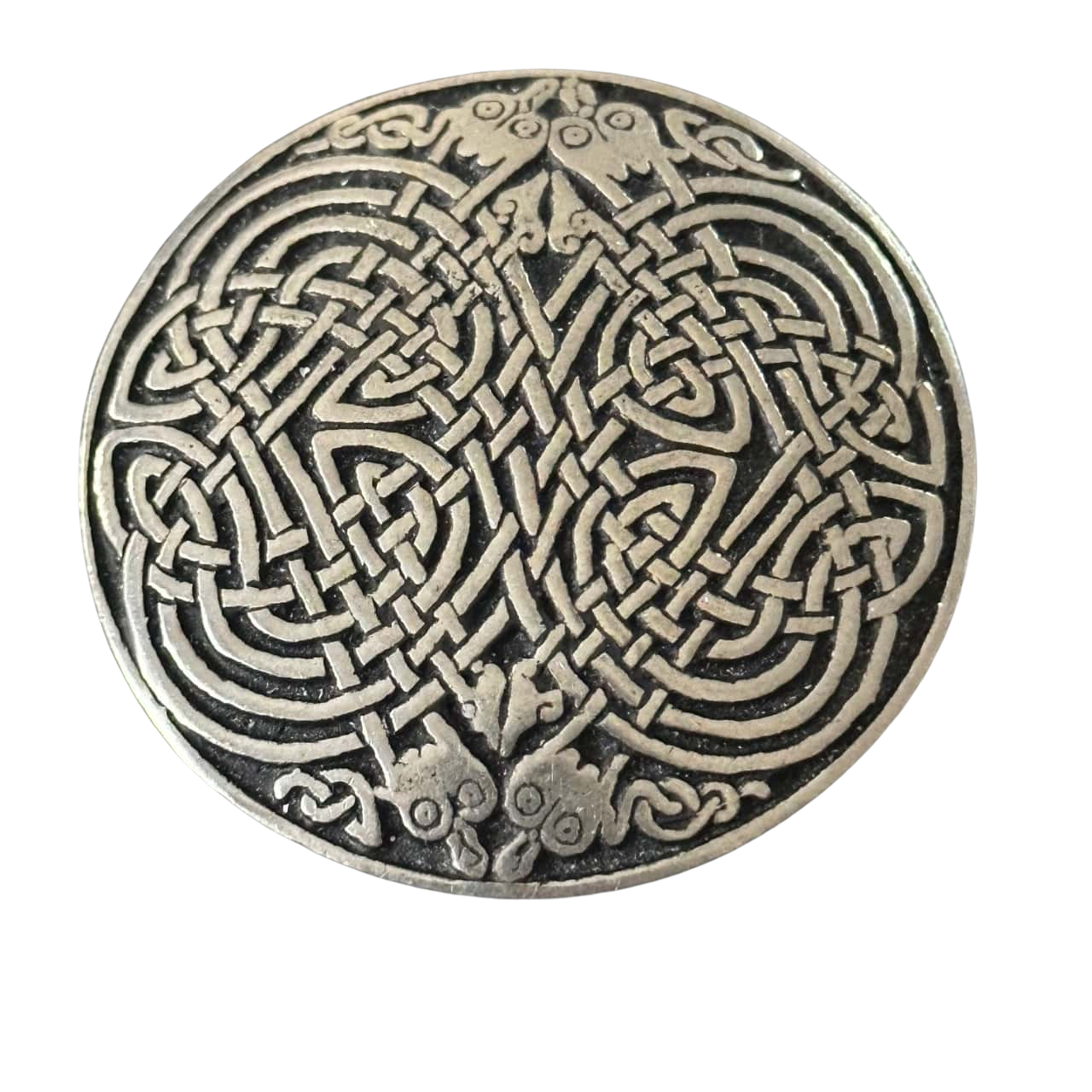 SJC Saint Justin Cornwall Womens Celtic Brooch Pewter(s)