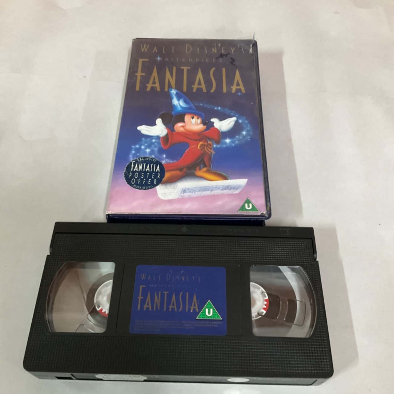 Disney’s Fantasia VHS tape