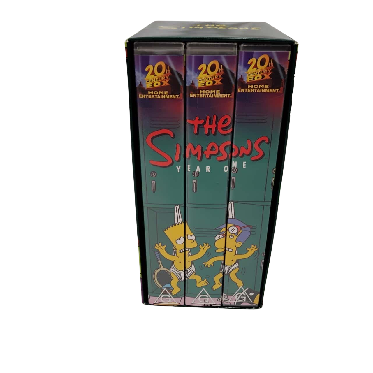 VHS Boxed Set Year 1 The Simpsons(s)