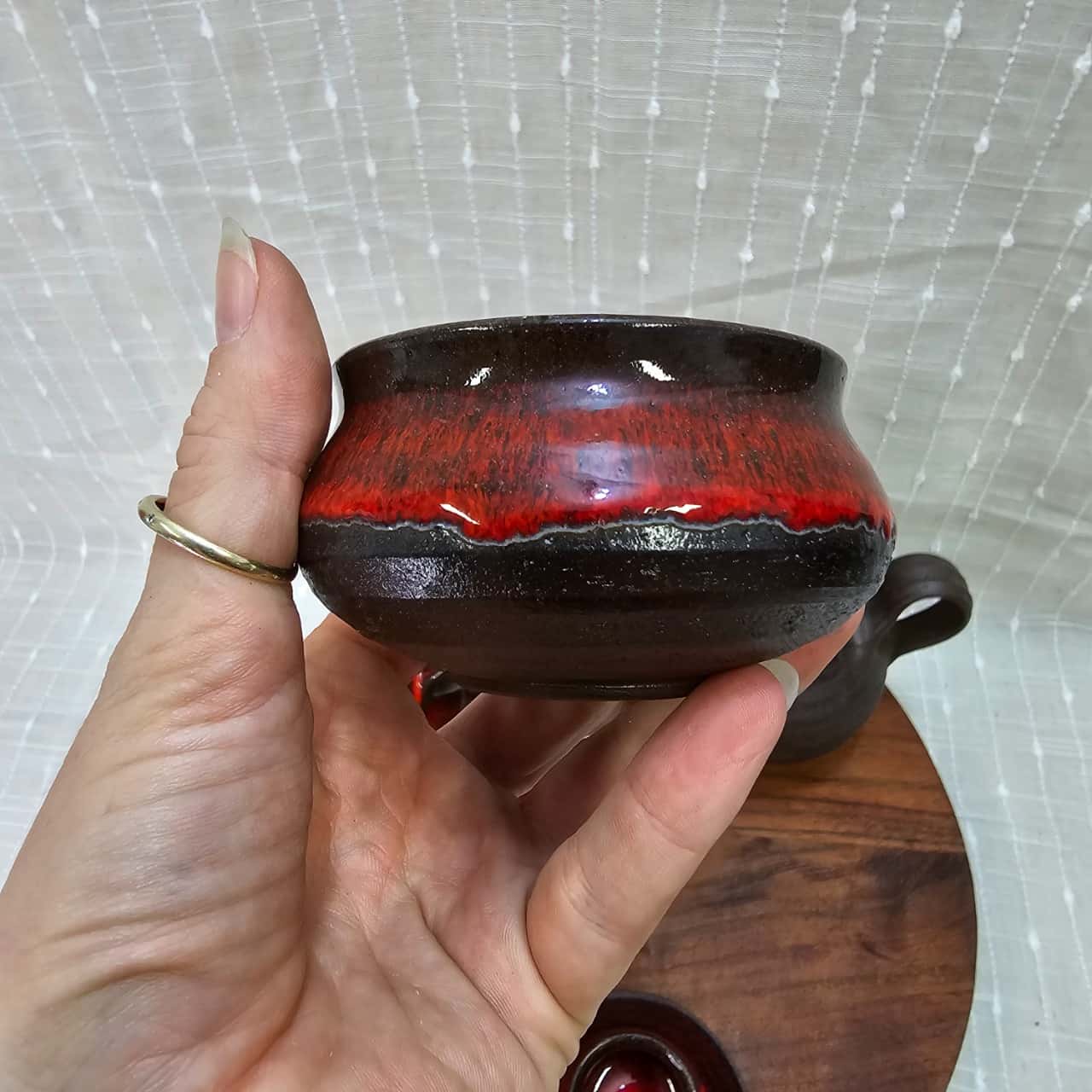 Vintage Henrik Ditlev Danmark Glazed Ceramic Tea Set