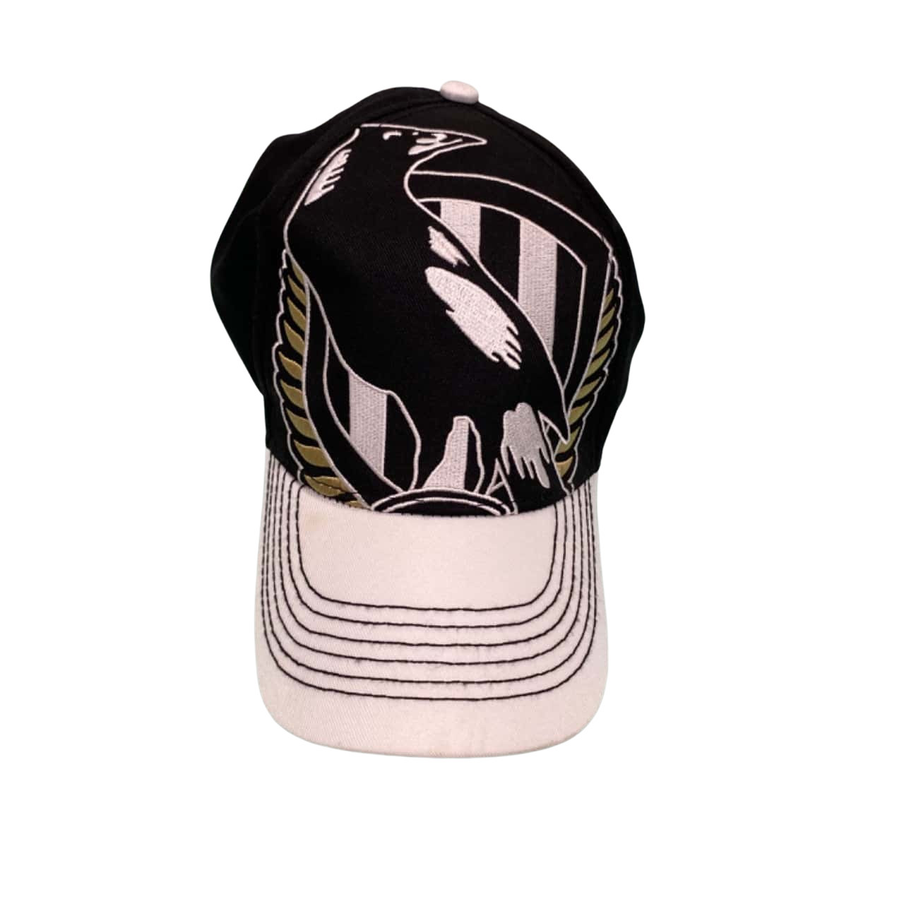 Unisex AFL Collingwood Magpie Cap/Hat (s)