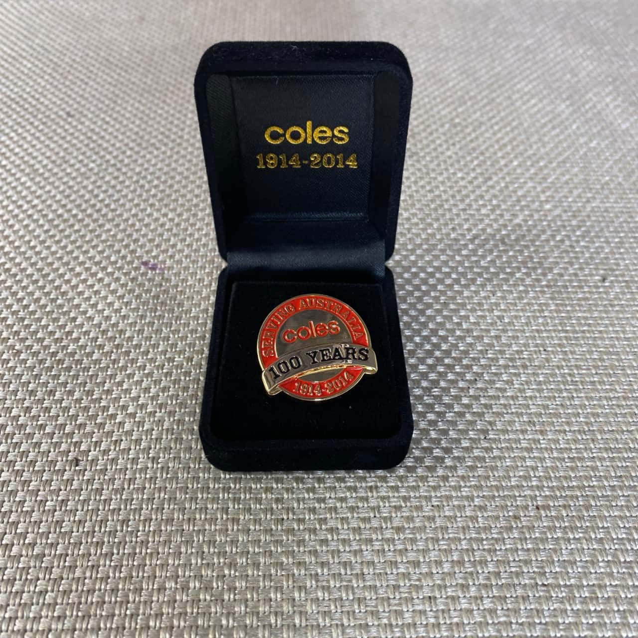 COLES 100 Years of Quality, Service & Value. Book/DvD/Badge. ***Used ...