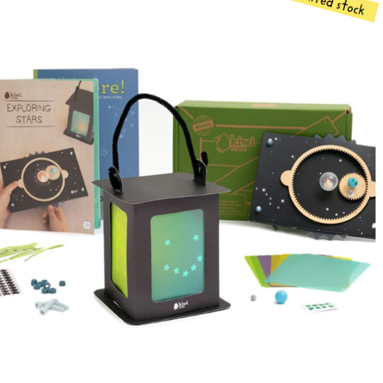 KiwiCo Crate Exploring Stars Build A Spinning Model Of The Earth, Moon ...