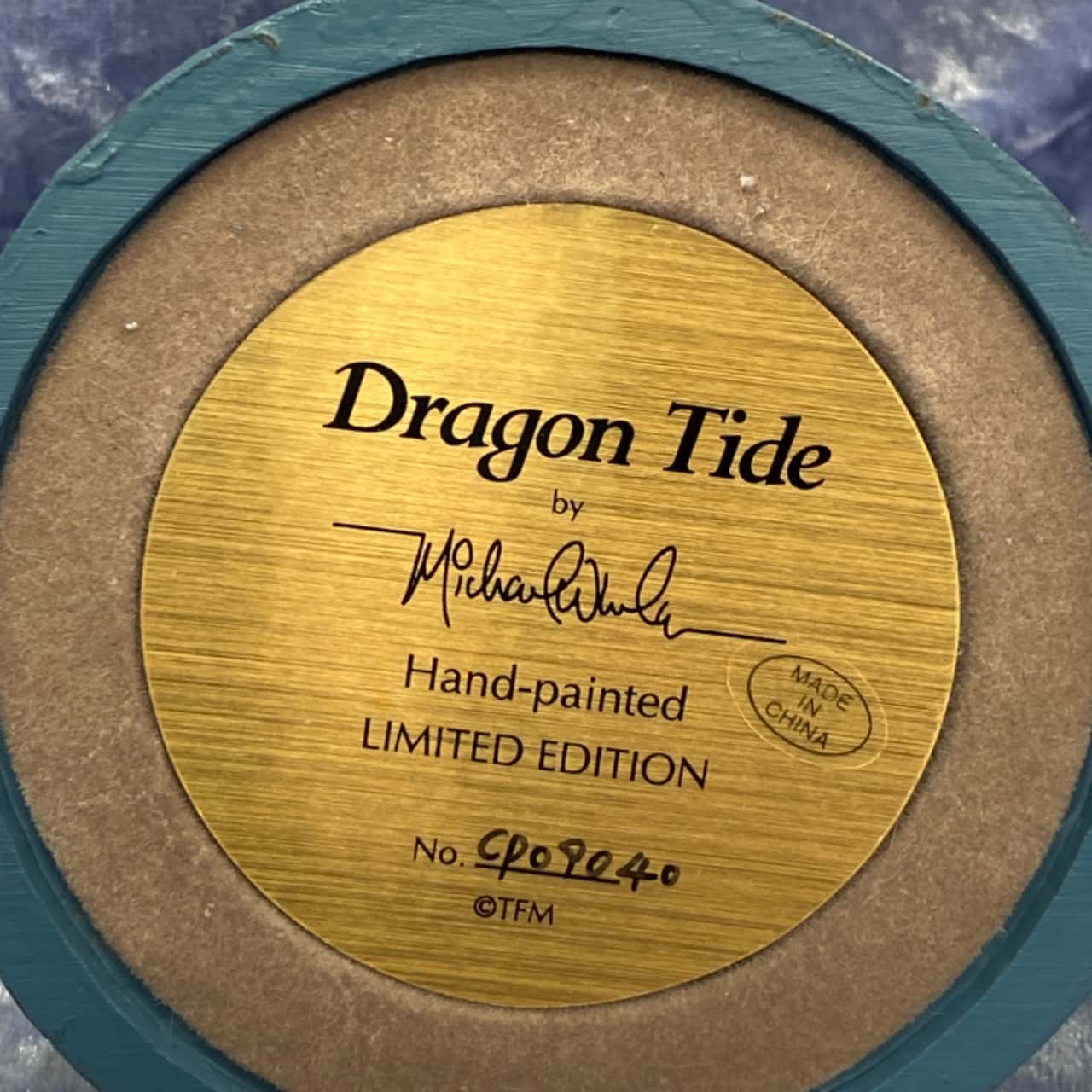 Micheal Whelan Dragon Tide Hand-Painted Limited Edition Collection (s)