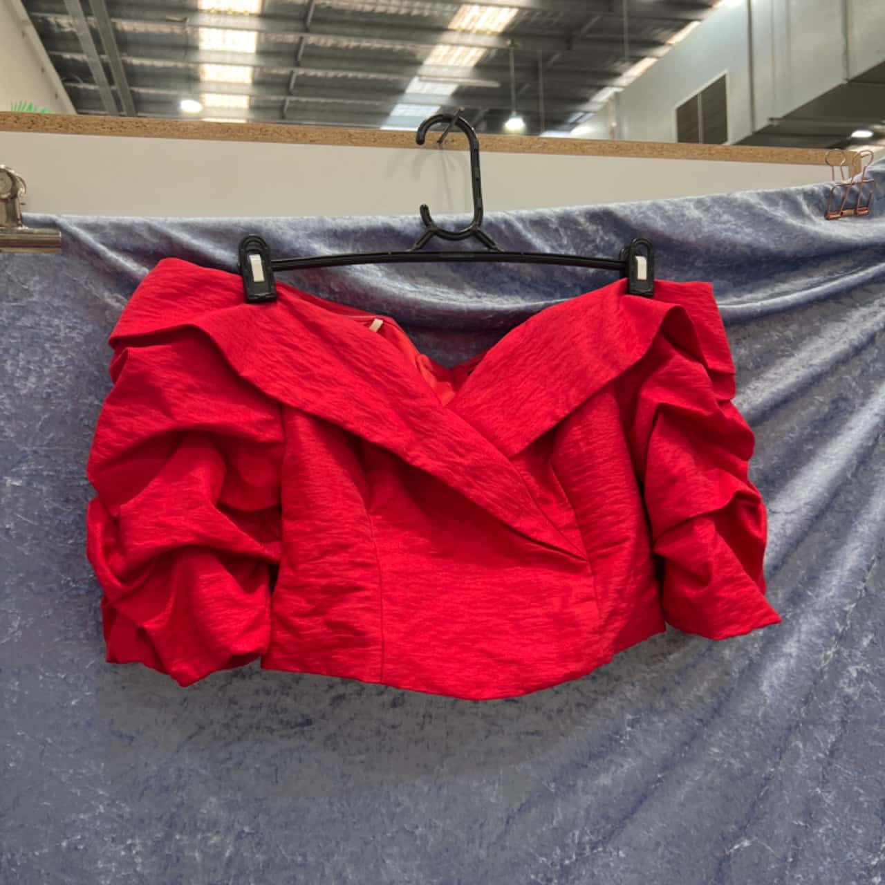 Bardot Womens Size 12 Red Classy Top (s)