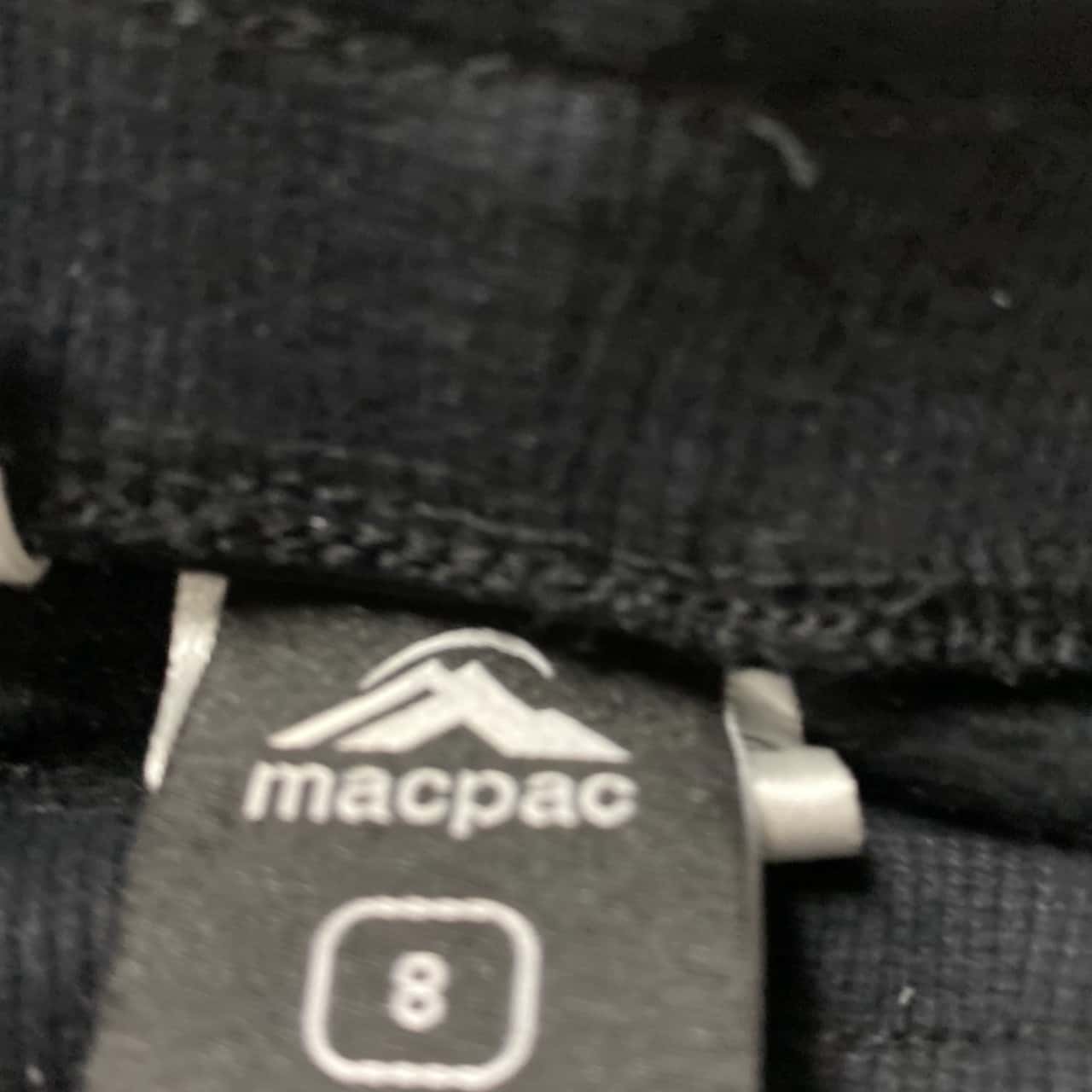 Macpac Womens Size 8 Navy Blue wide leg trackies (s)