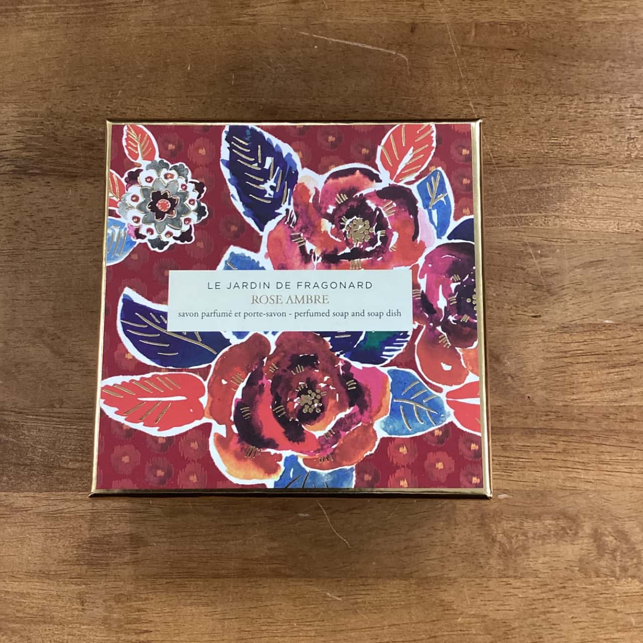 NEW Fragonard Rose Ambre Soap and Soap Dish(s)