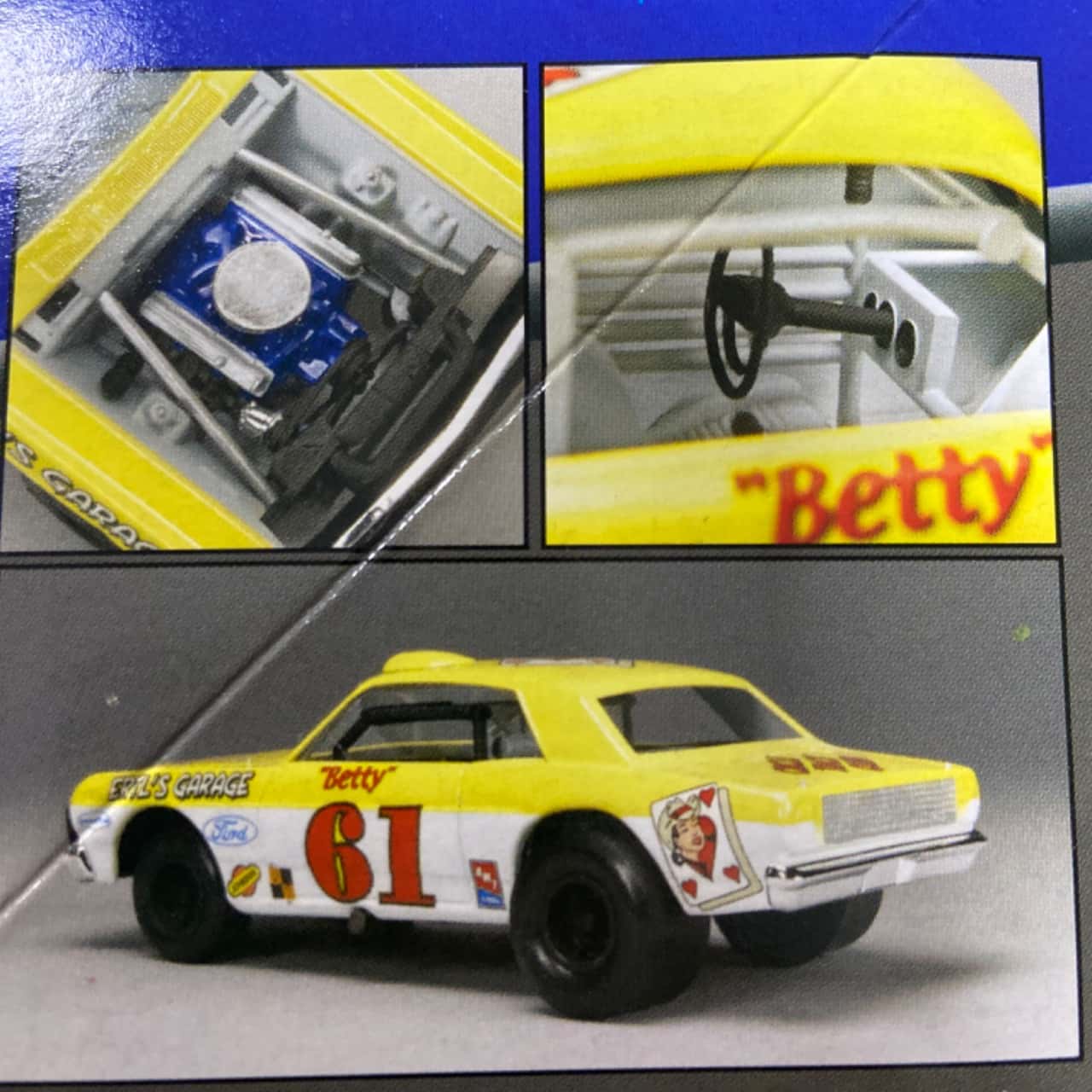 Model 1969 Ford Falcon modified stocker