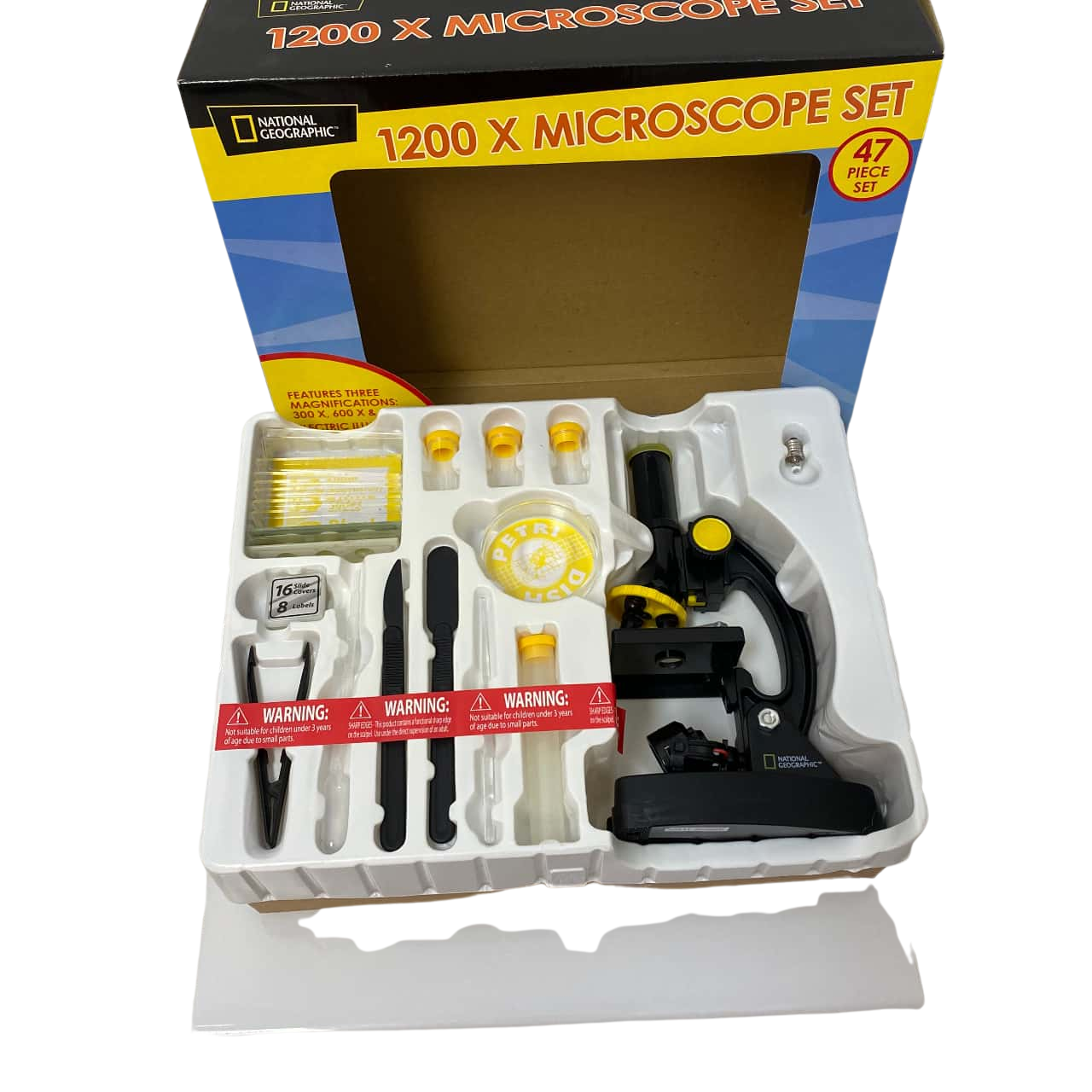 National Geographic 1200X Microscope Set
